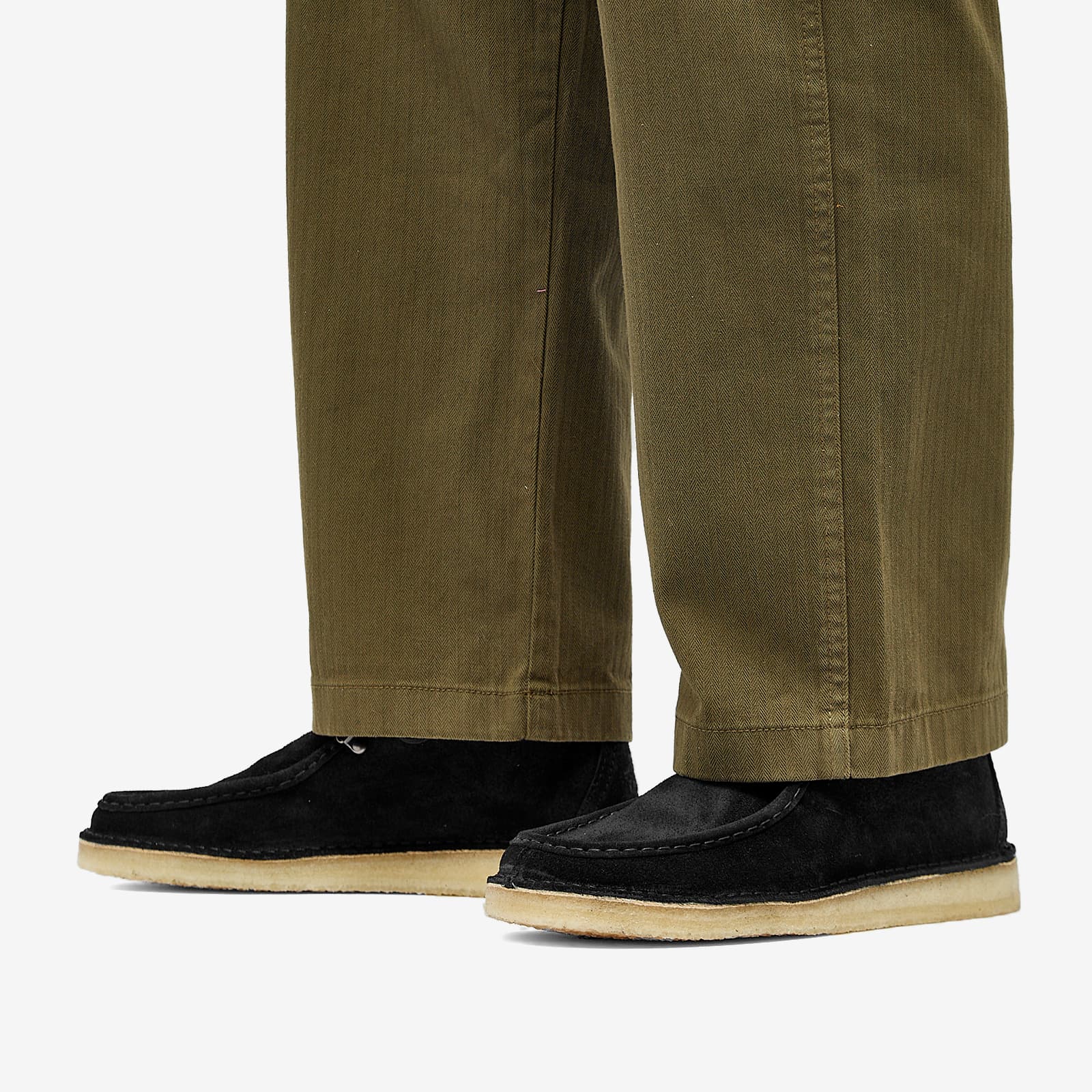 Clarks Originals Desert Nomad Black Leather | END. (US)