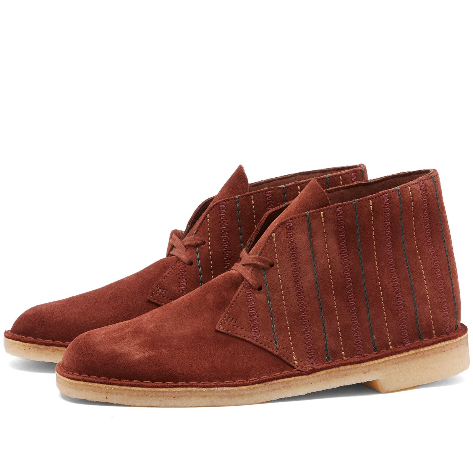 Clarks Originals Desert Boot Dancehall Rust Brown Suede | END. (US)
