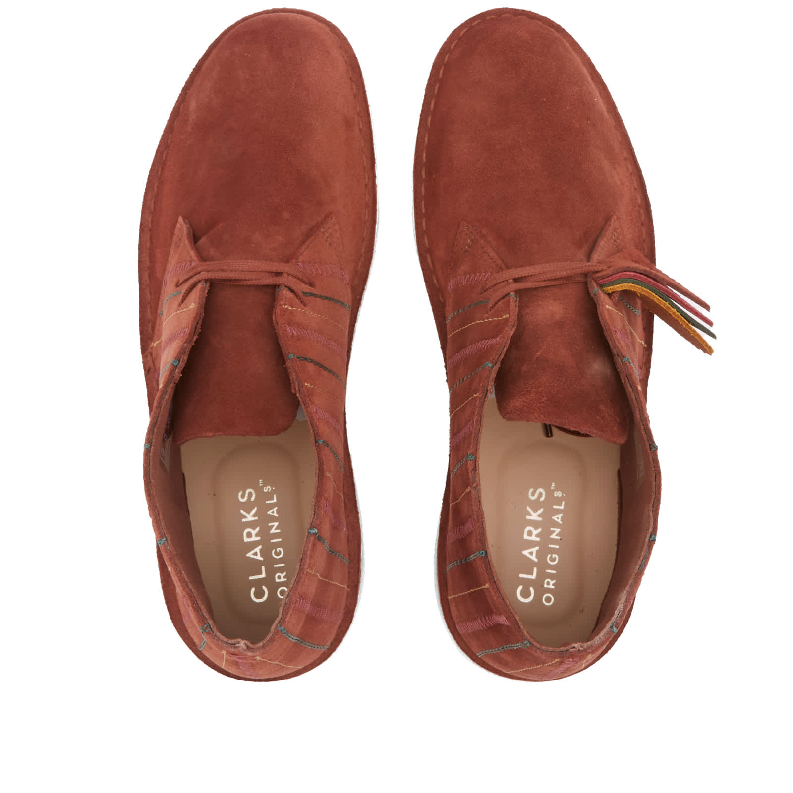Clarks Originals Desert Boot Dancehall Rust Brown Suede | END. (US)