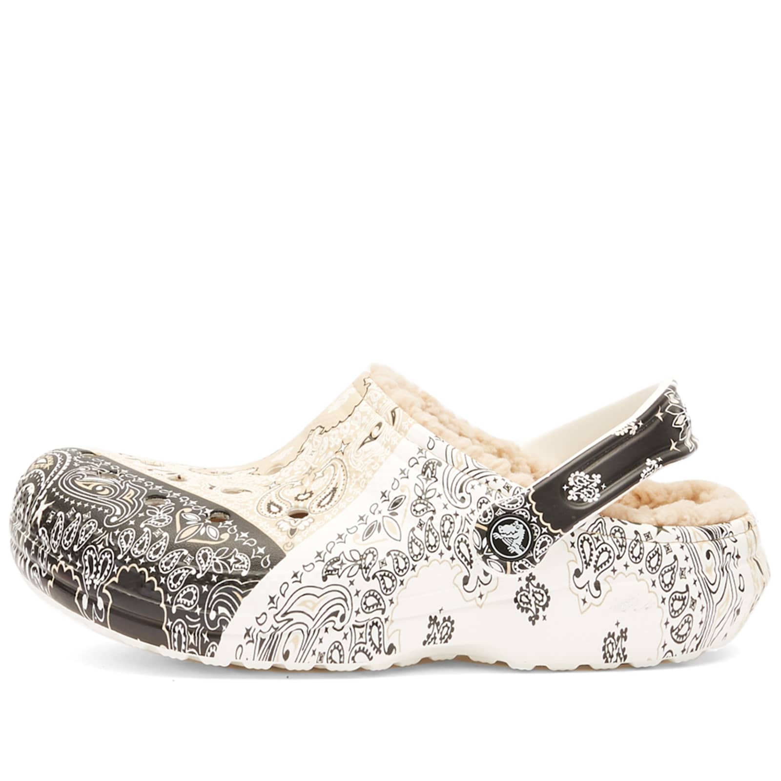 Crocs Classic Lined Bandana Clog Chai & Multi | END. (GB)