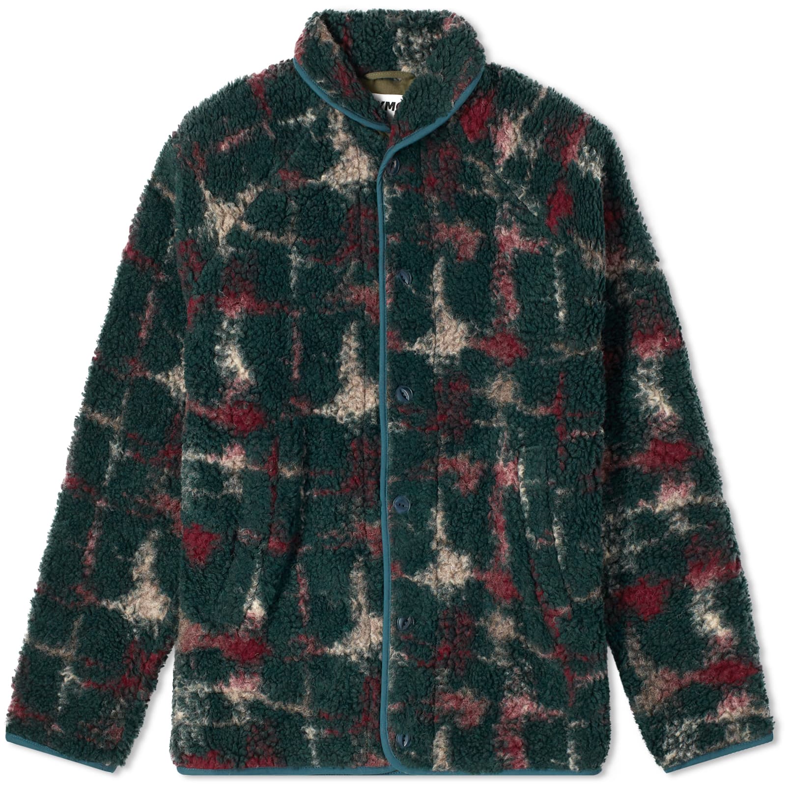 YMC Beach Jacket Green Multi | END. (US)