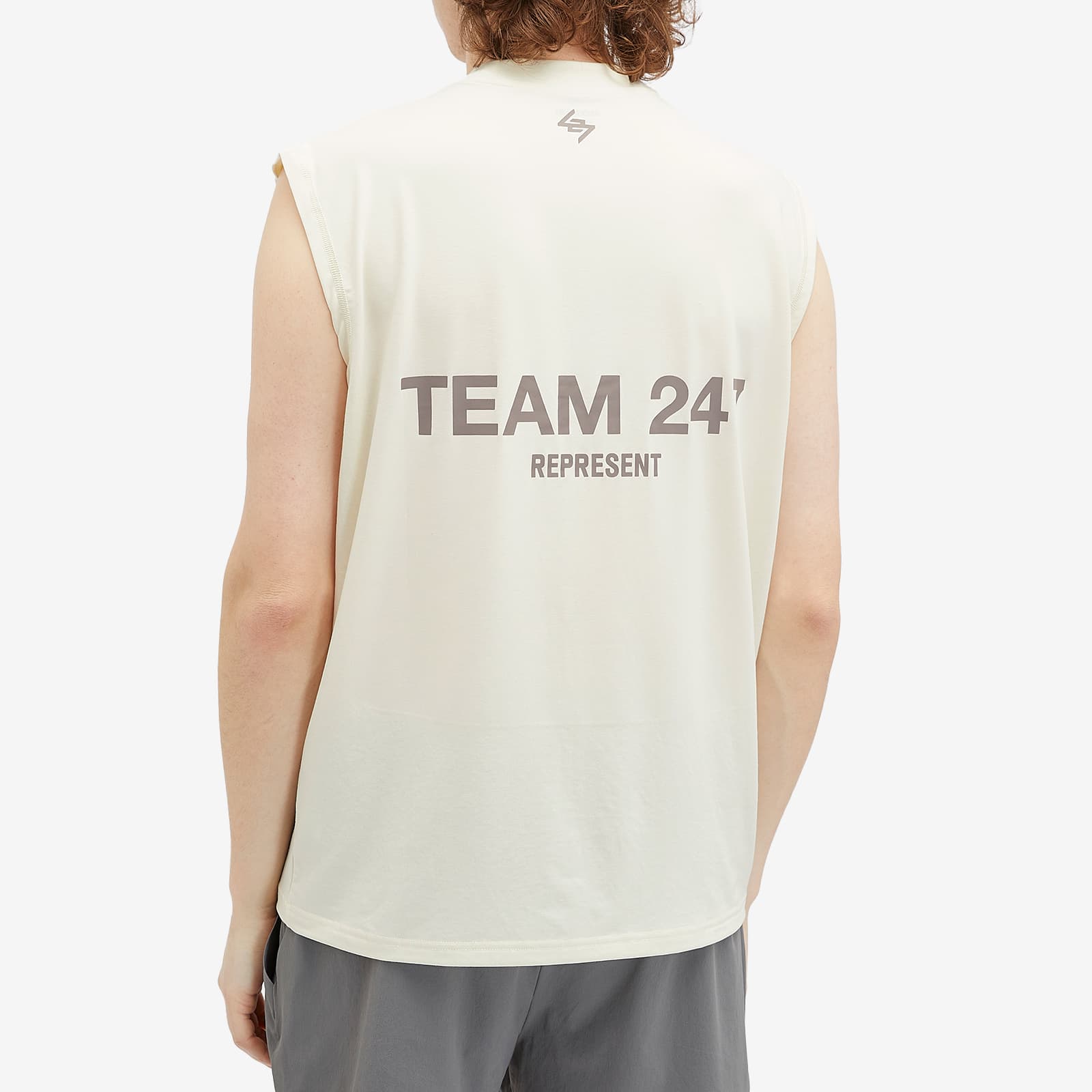 Represent Team 247 Oversized Tank Cream | END. (GB)