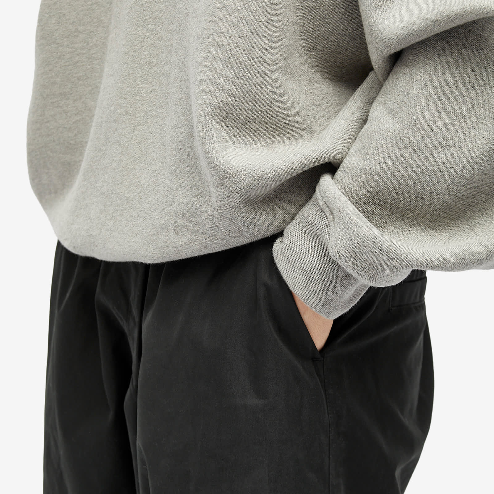 Fear of God Essentials Relaxed Trouser Jet Black | END.
