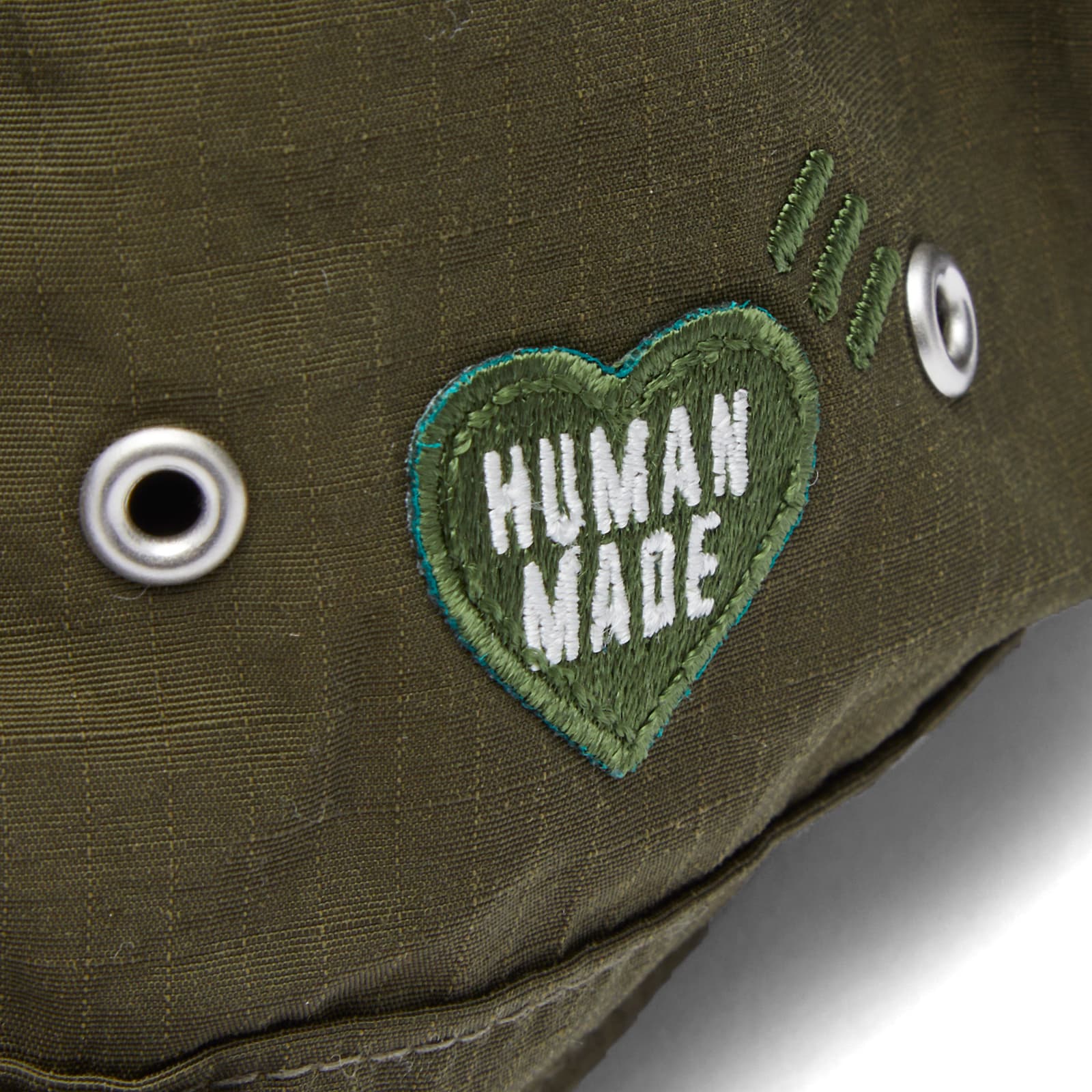 Human Made Military Cap Olive Drab | END. (US)