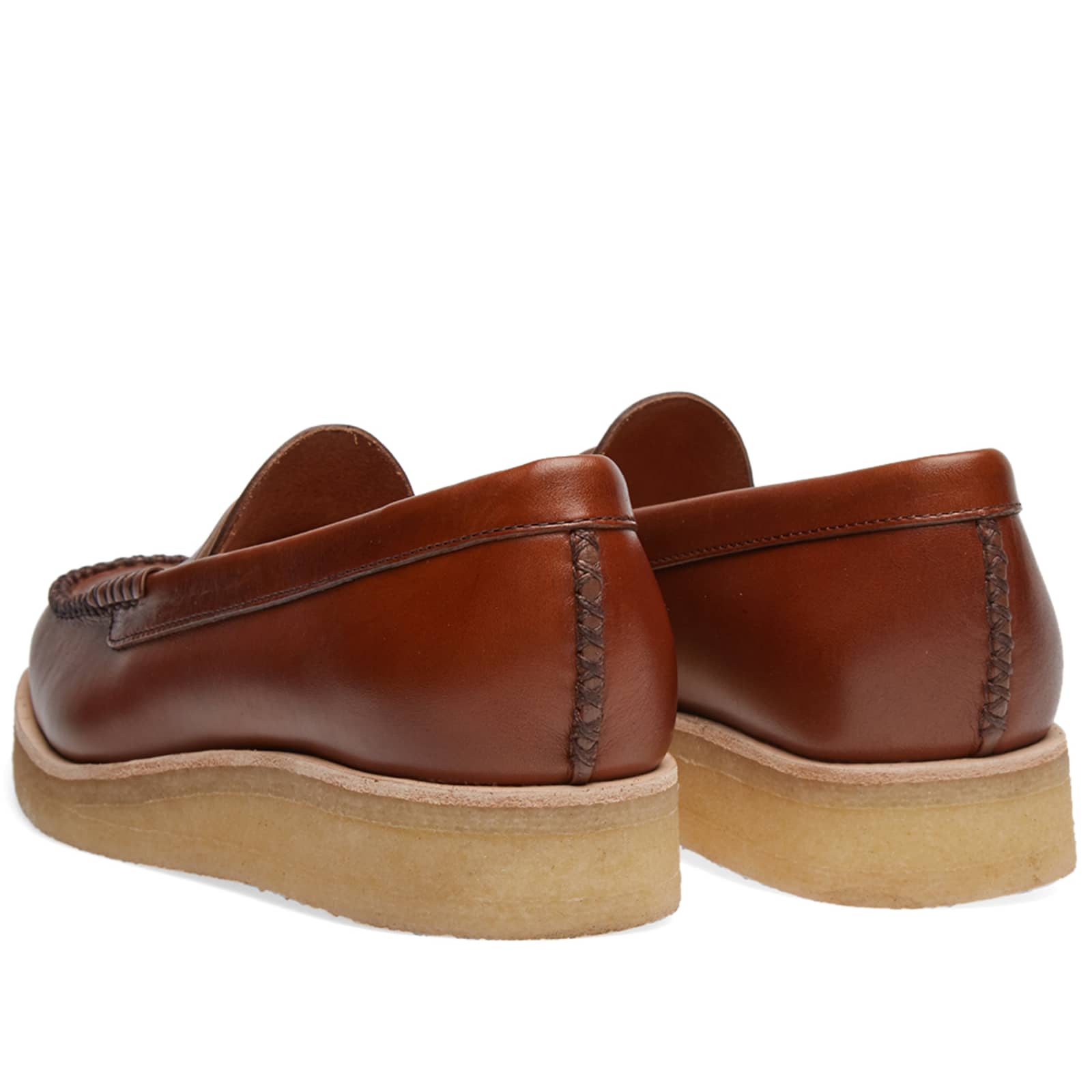 Clarks Originals Burcott Loafer Cognac Leather | END. (US)