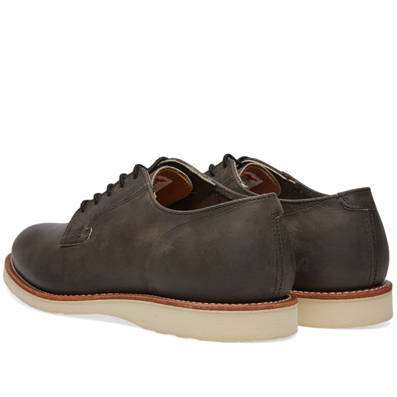 Red Wing 3119 Heritage Work Postman Oxford Charcoal Rough & Tough | END ...