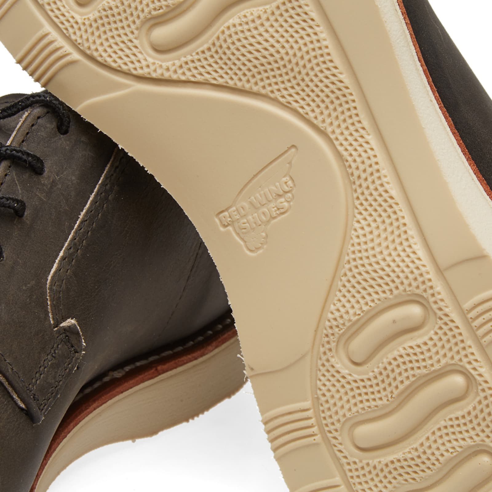 Red Wing 3119 Heritage Work Postman Oxford Charcoal Rough & Tough | END ...