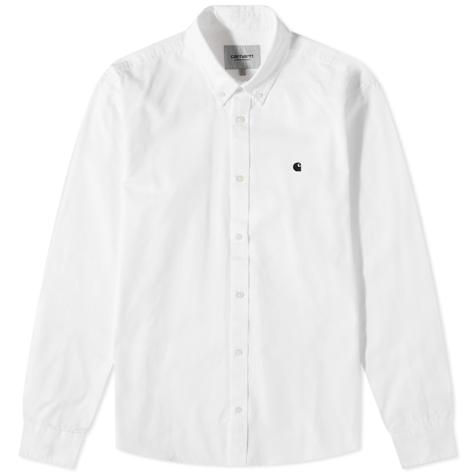 Carhartt WIP Madison Shirt White & Black | END.