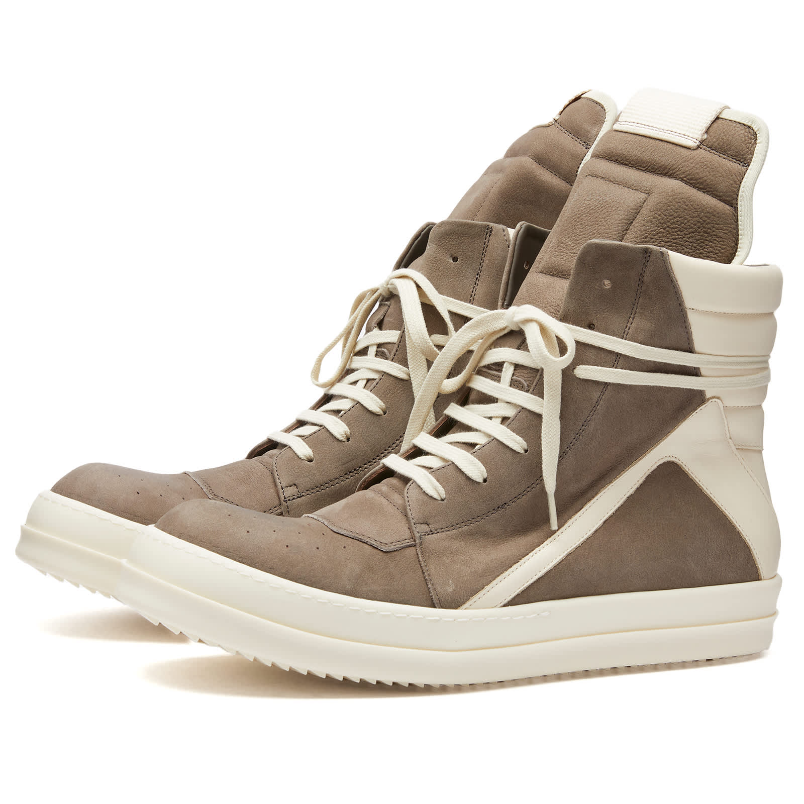 Rick Owens Geobasket Sneaker Dust & Milk | END. (US)