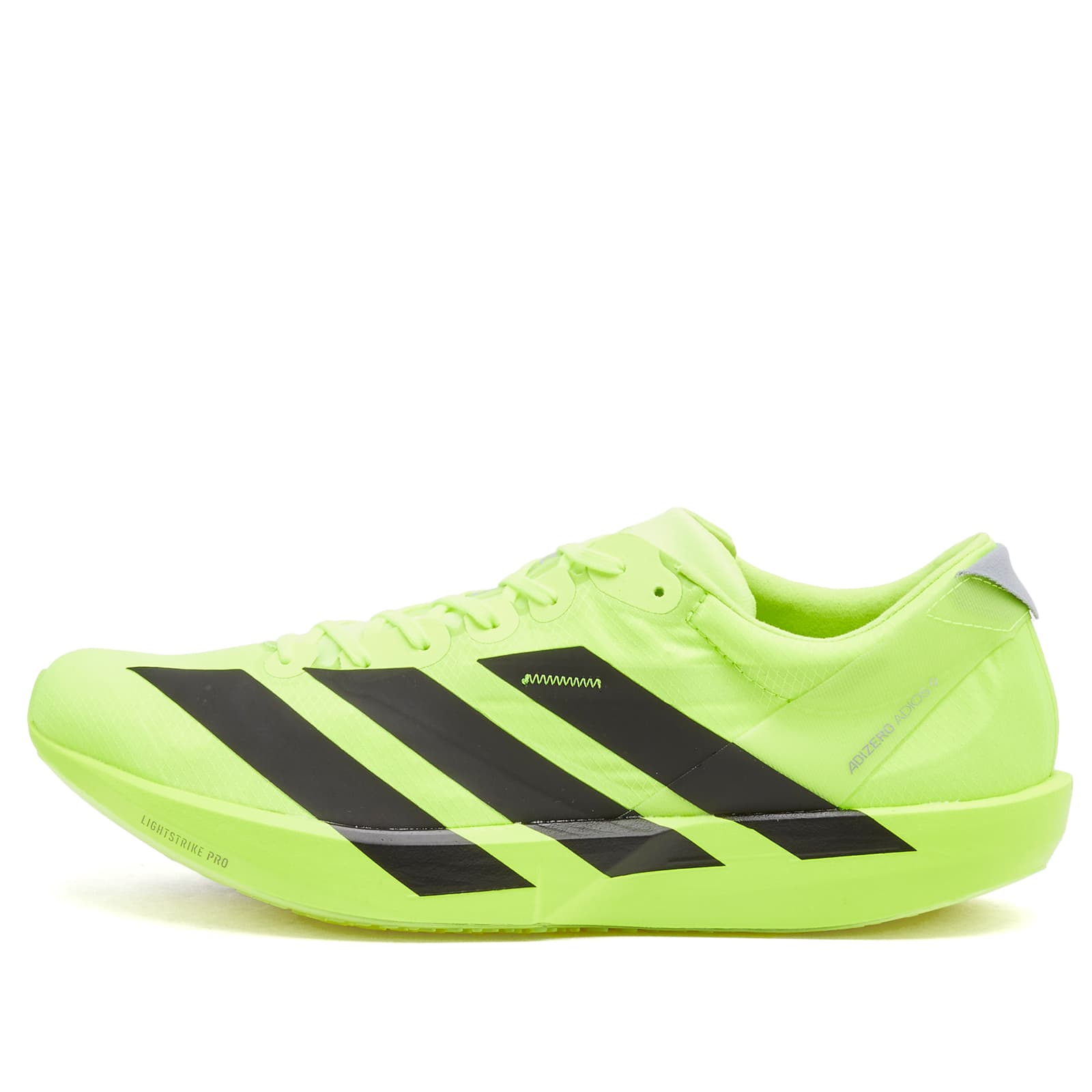 Adidas Adizero Adios 9 M Lucid Lemon, Black & Halo Silver | END. (CA)