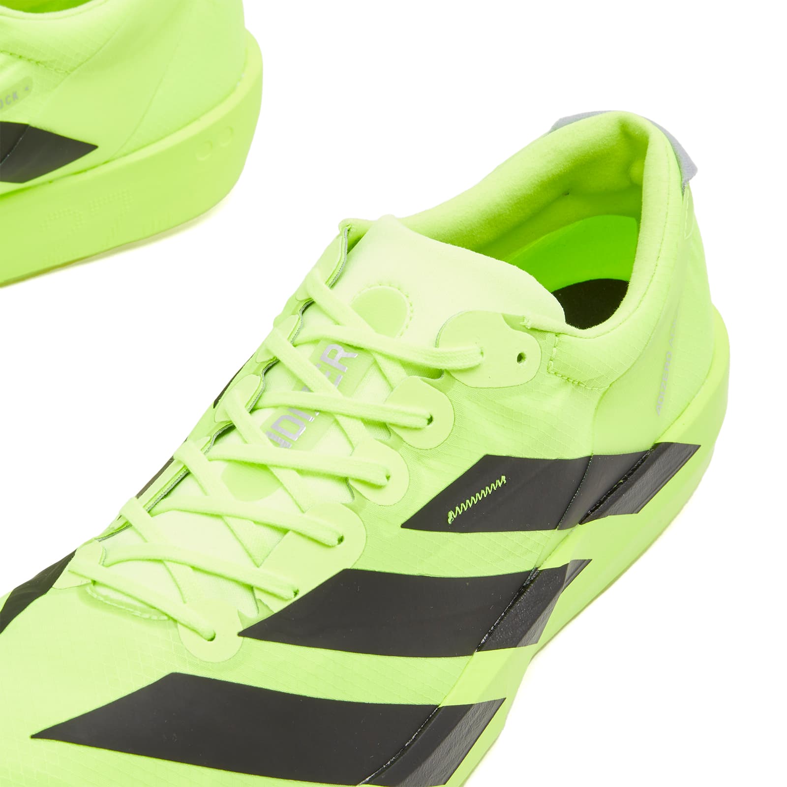 Adidas Adizero Adios 9 M Lucid Lemon, Black & Halo Silver | END. (CA)