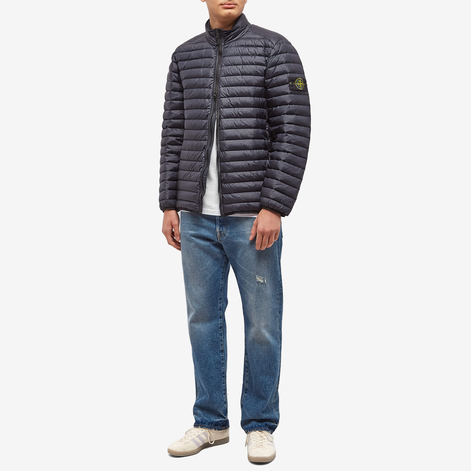 Stone Island Lightweight Down Jacket Navy | END. (GB)