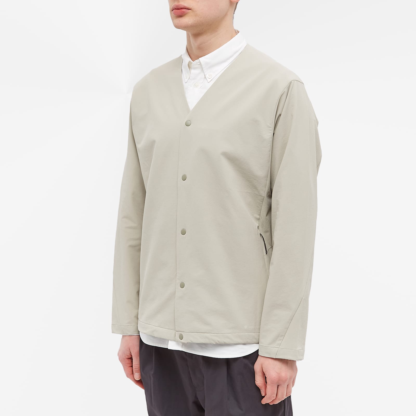 Snow Peak Active Comfort Cardigan Beige | END. (HK)