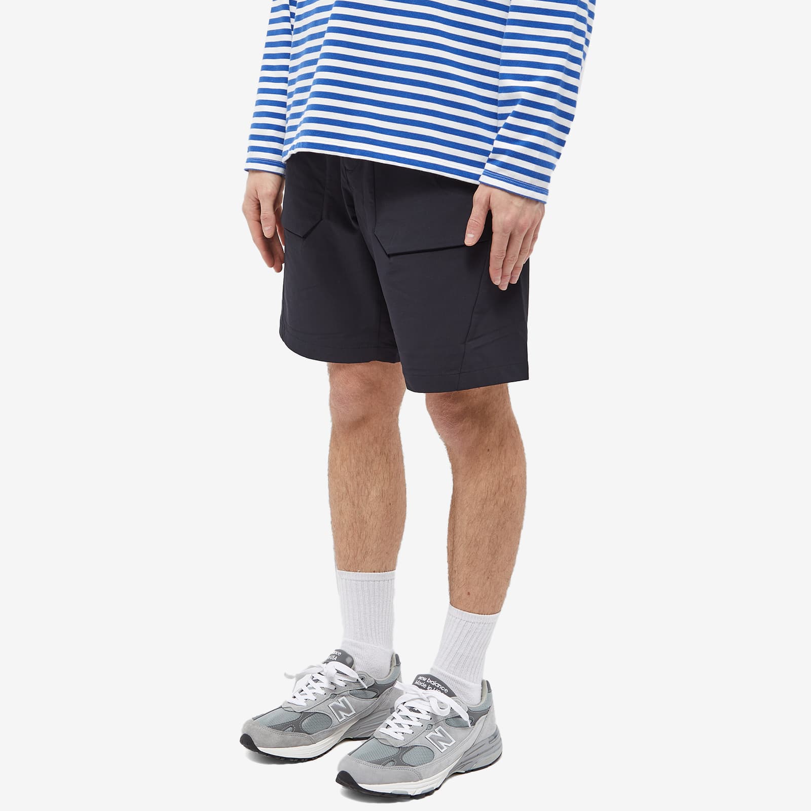 Snow Peak Active Comfort Shorts Black | END. (KR)