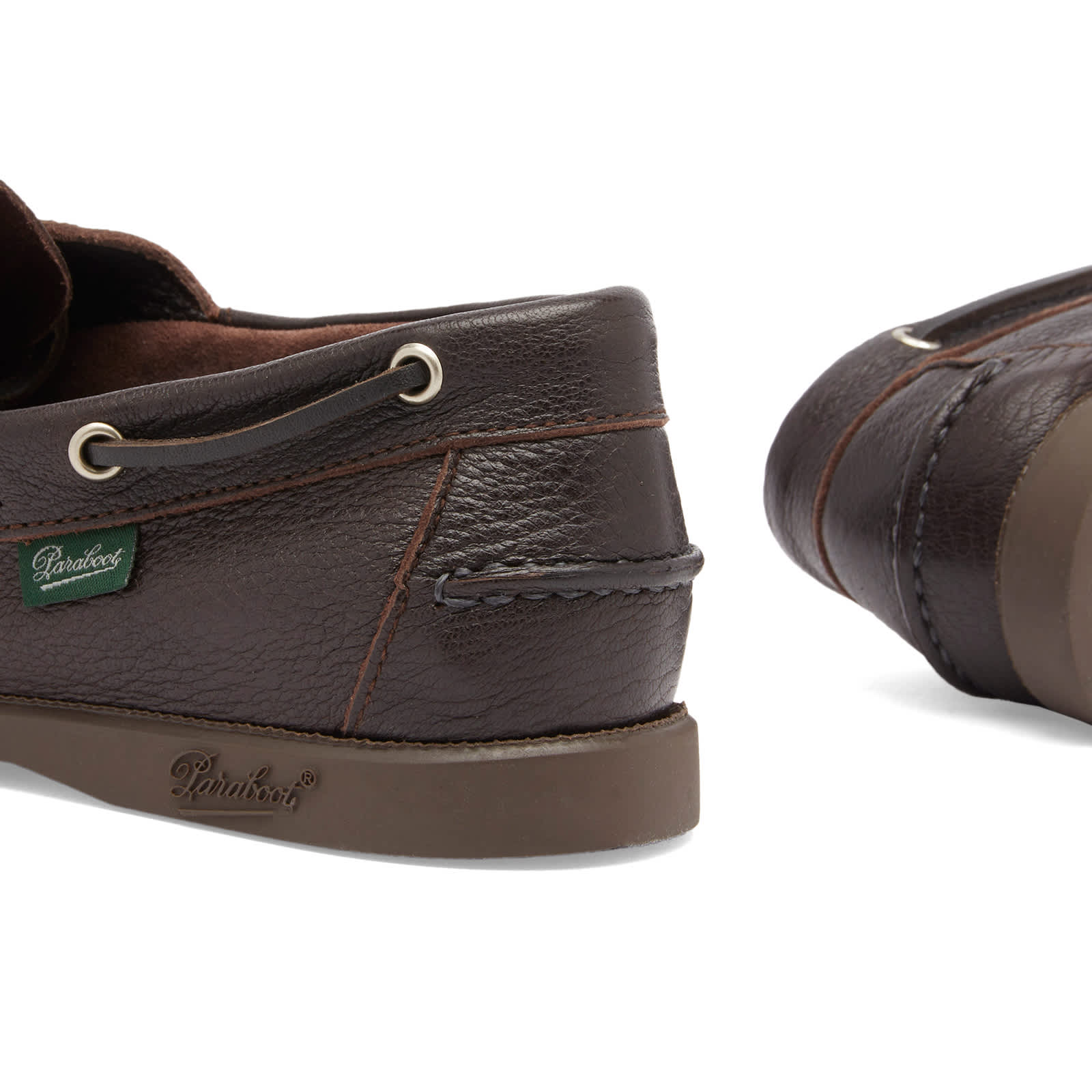 Paraboot Barth Leather Boat Shoe Brown | END. (US)