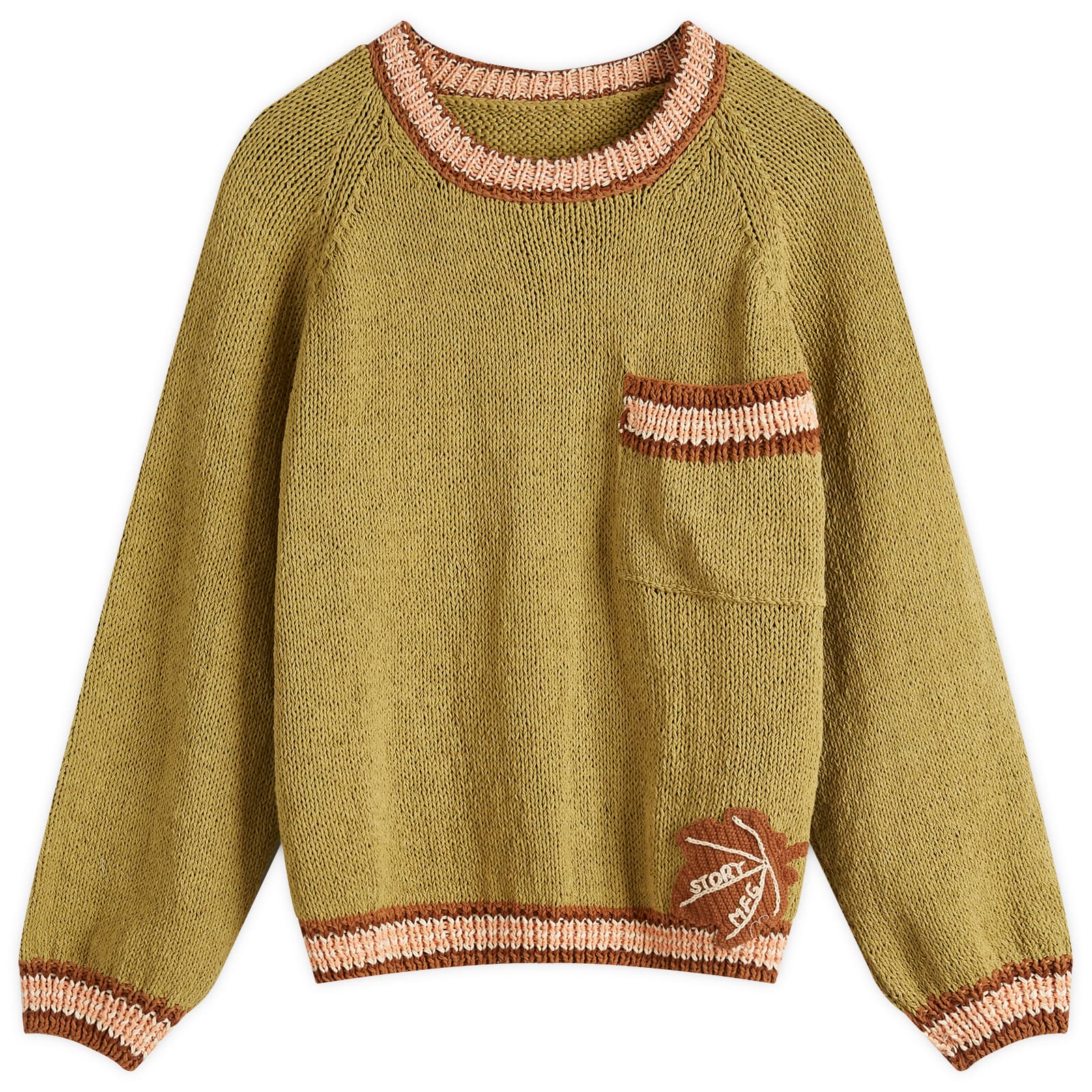 Story mfg. Bulb Jumper Sage Leaf | END. (US)