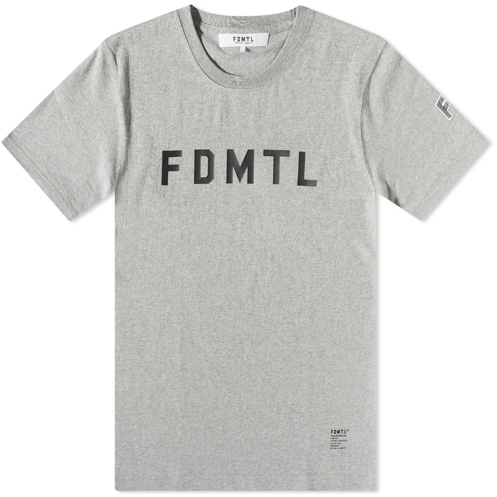 FDMTL Logo T-Shirt Grey | END. (GB)