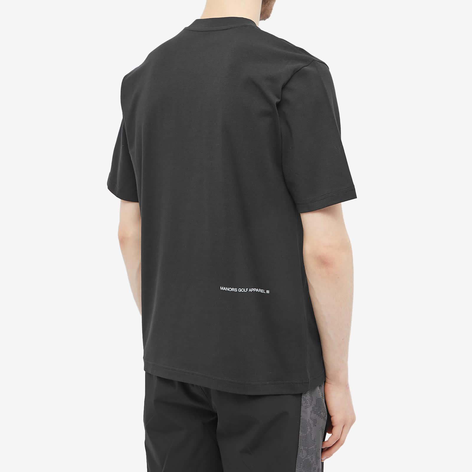 Manors Golf Emblem Tee Black | END. (Global)