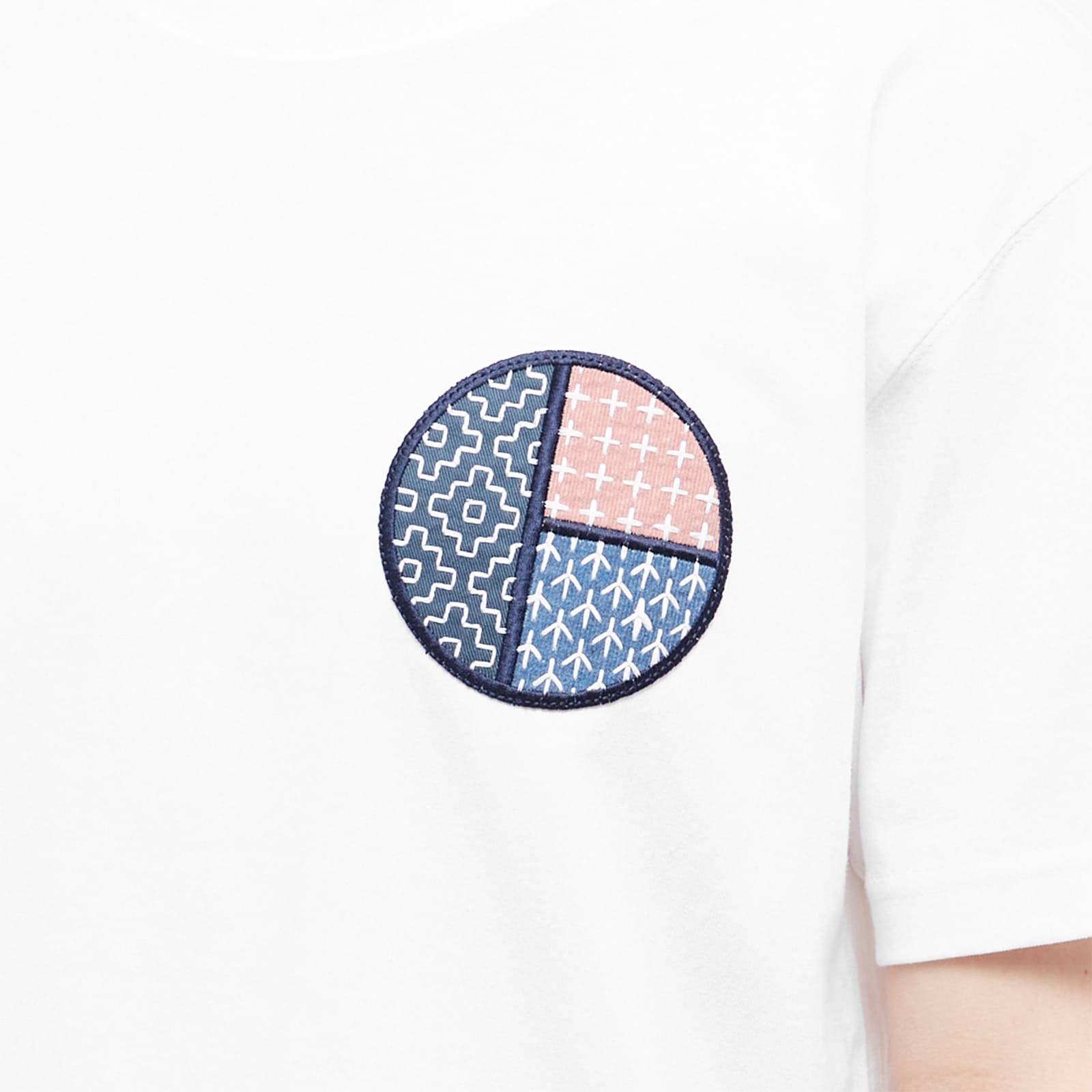 FDMTL Circle Patch T-Shirt White | END. (GB)