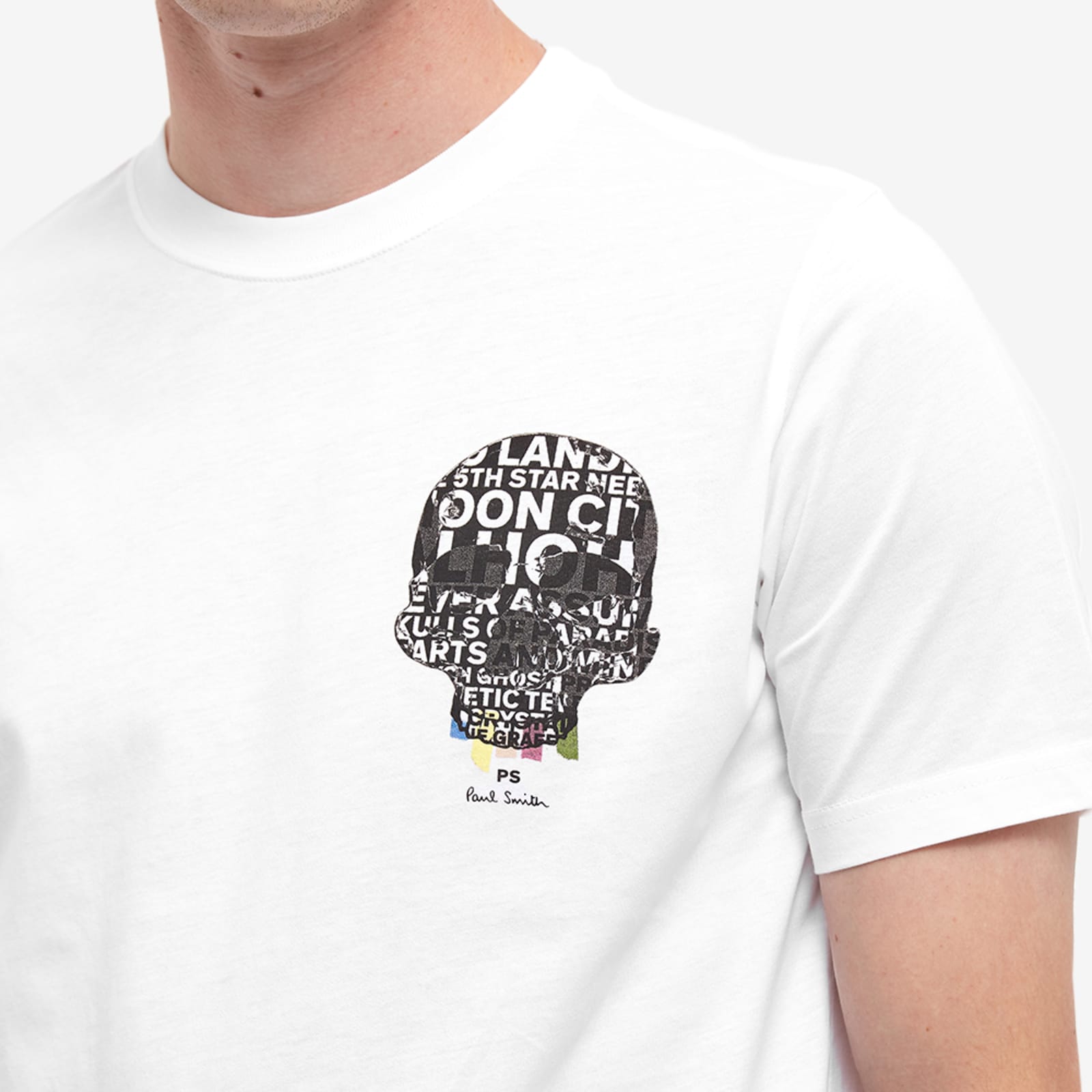 Paul Smith Small Skull T-Shirt White | END. (JP)