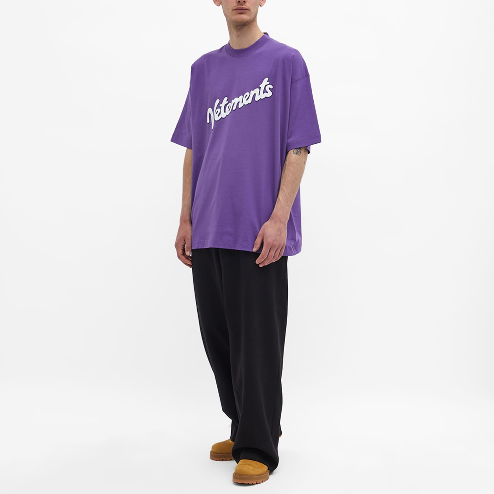 VETEMENTS Milka Logo T-Shirt Ultraviolet | END. (US)