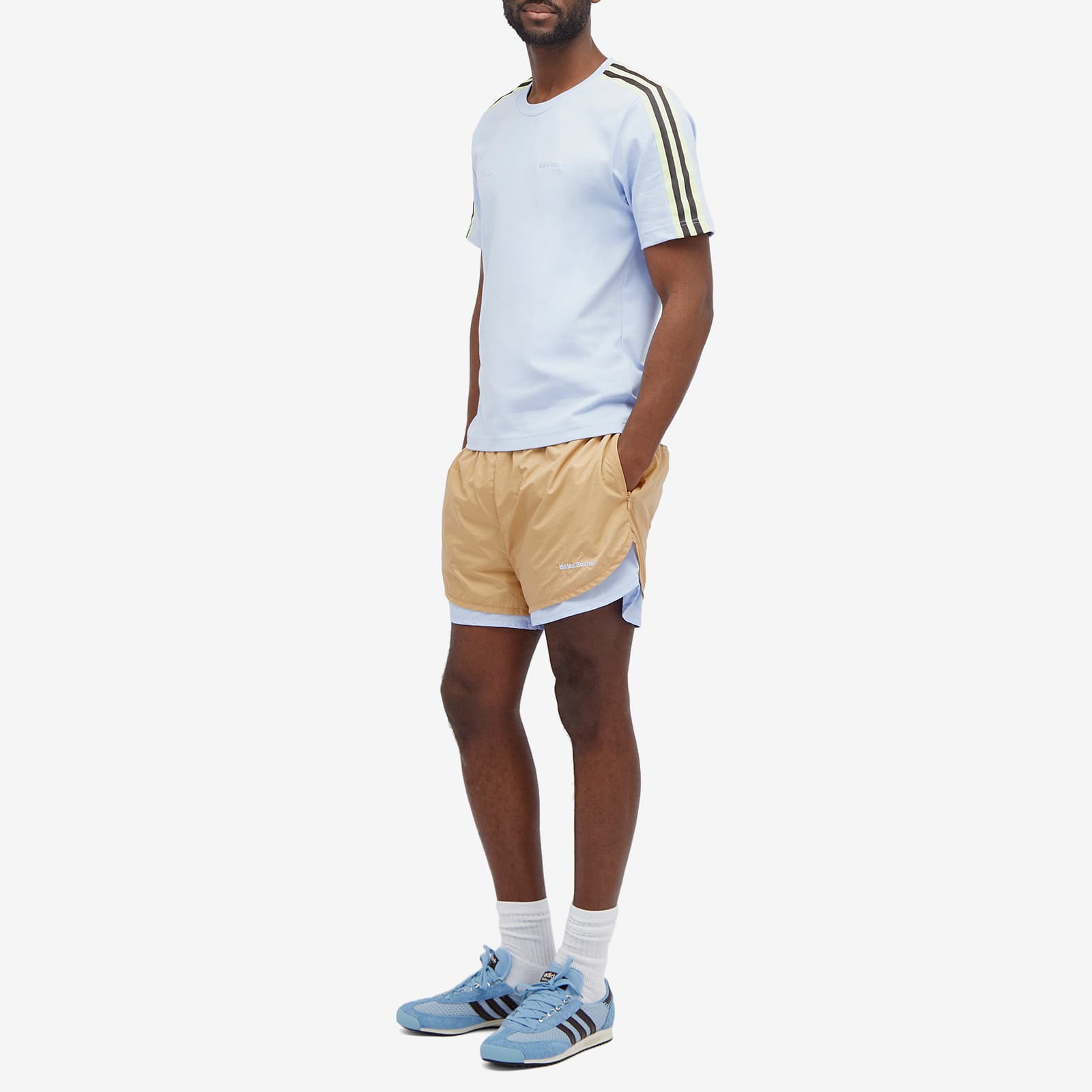 Adidas x Wales Bonner Set-In T-Shirt Blue | END. (KR)