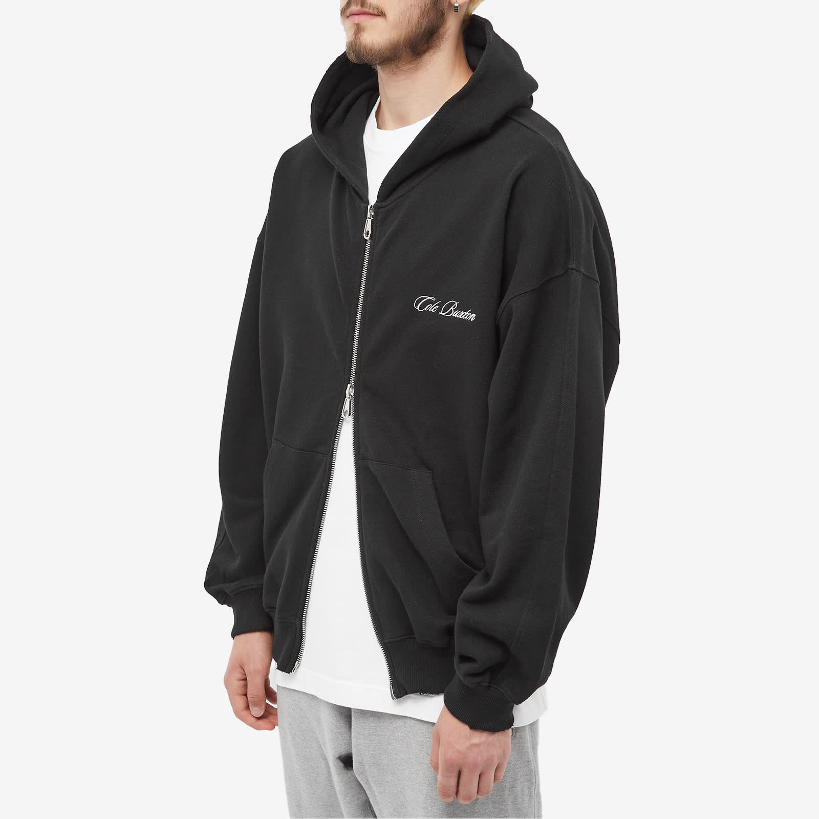 Cole Buxton Lightweight Zip Hoodie Black | END. (GB)
