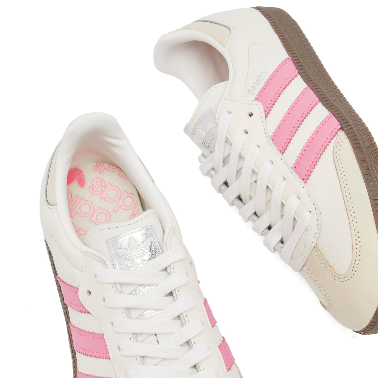 Adidas Samba OG W Cloud White, Lucid Pink & Wonder White | END. (AU)