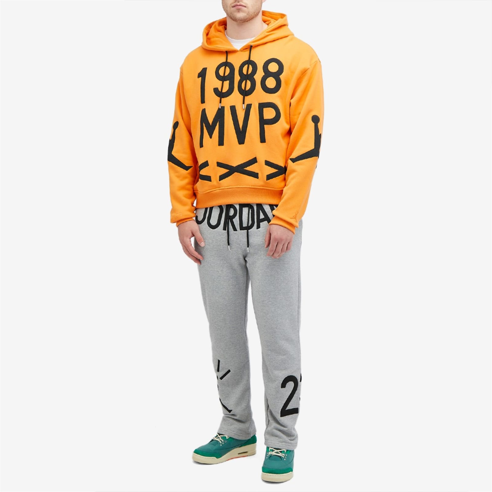 Air Jordan x Nina Chanel Fleece Hoodie Alpha Orange | END. (US)