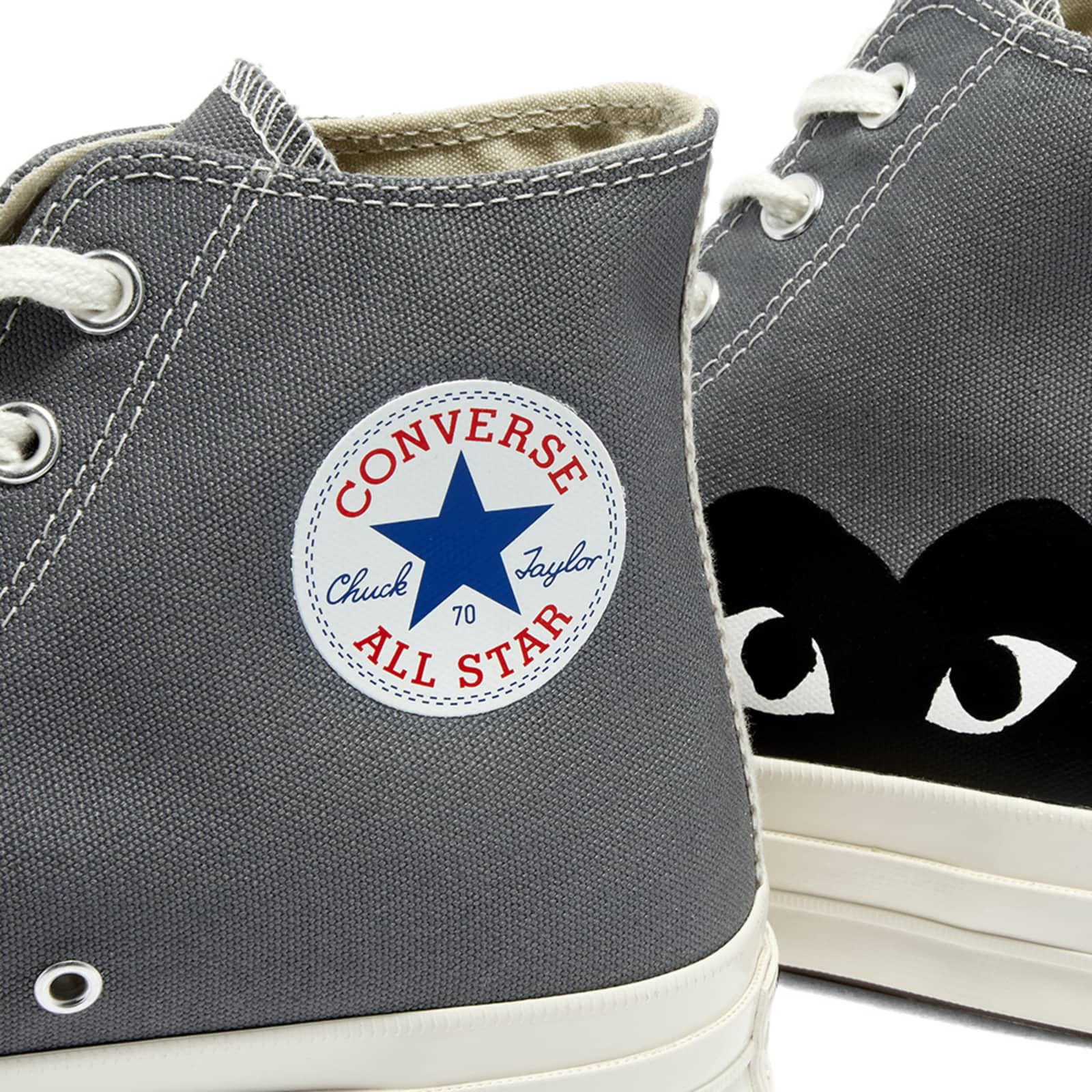 Comme des Garçons Play x Converse Chuck Taylor 1970s Hi Grey | END. (GB)