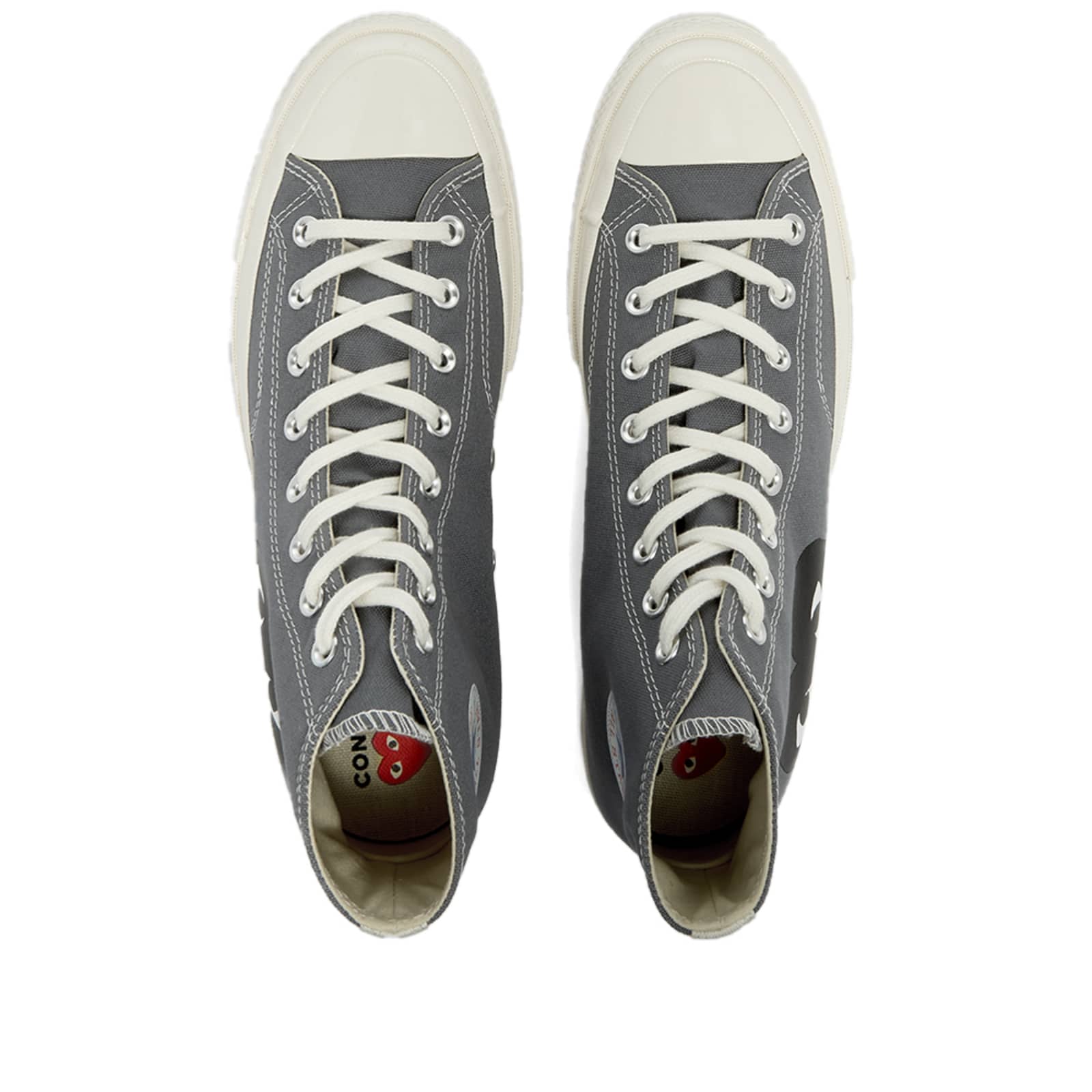 Comme des Garçons Play x Converse Chuck Taylor 1970s Hi Grey | END. (GB)