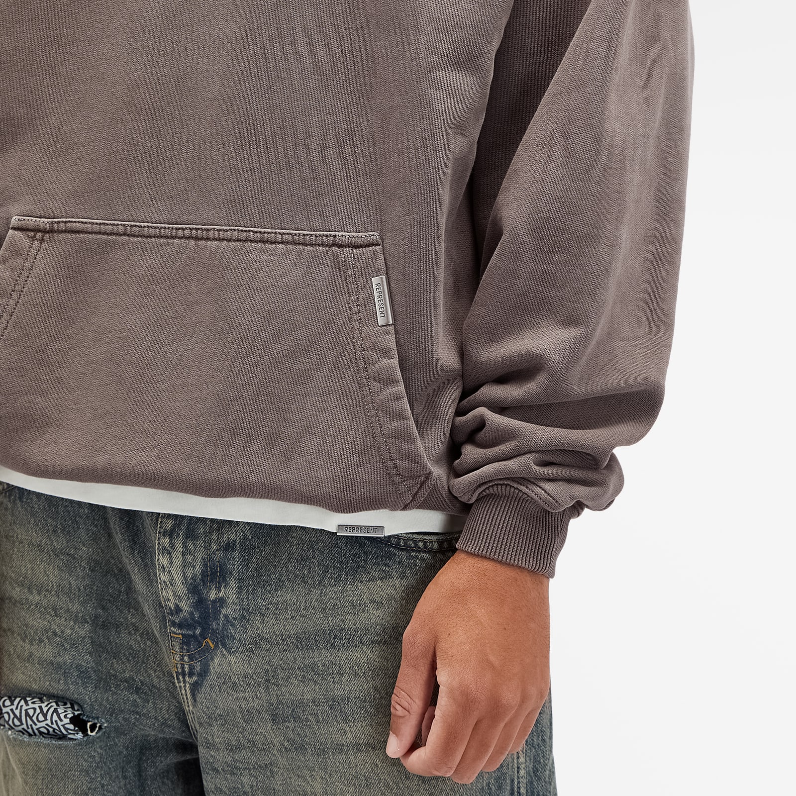 Represent Owners Club Hoodie Fog | END. (US)