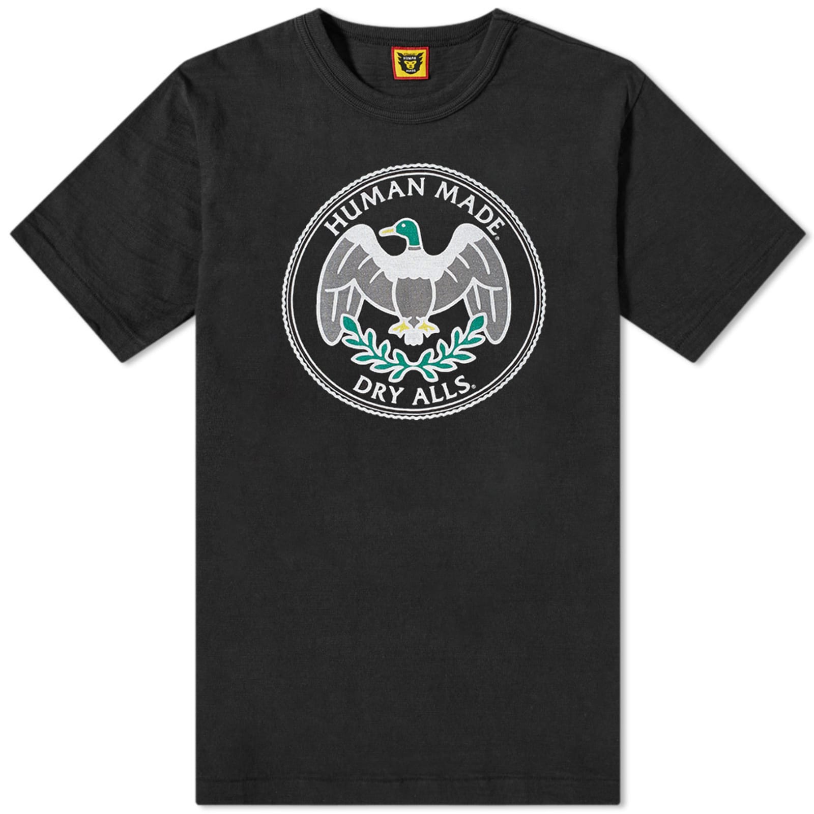 Human Made Duck Crest Tee Black | END.