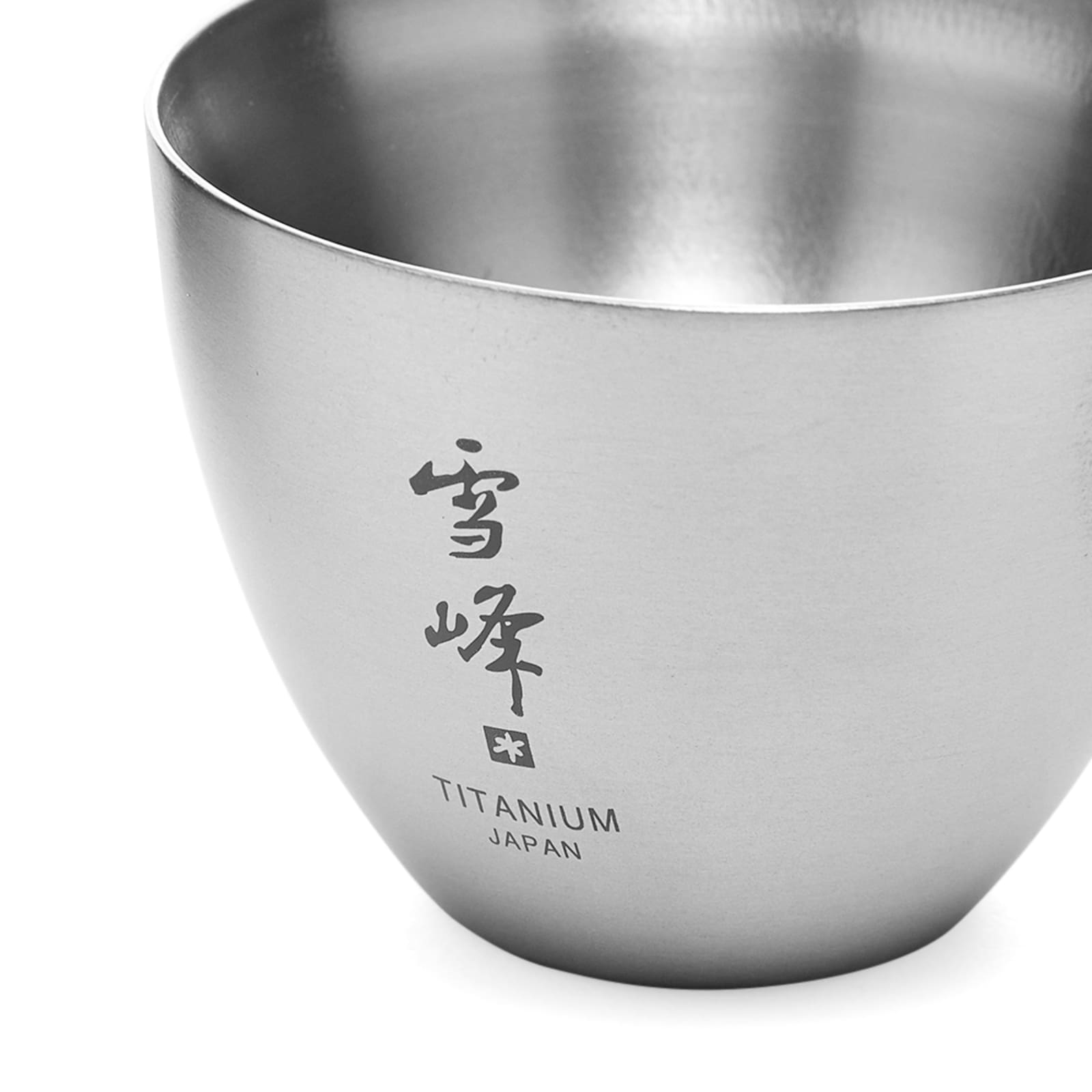 Snow Peak Titanium Sake Cup Silver | END. (GB)