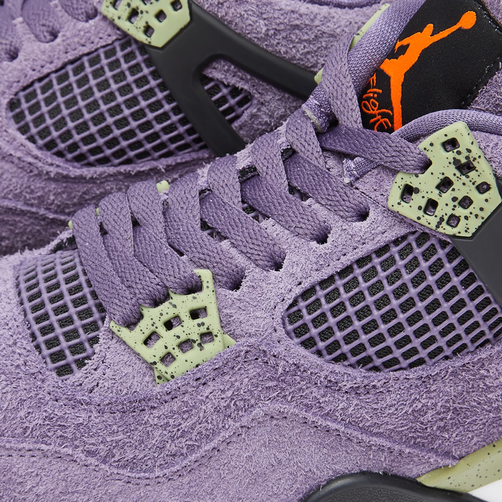 Air Jordan 4 Retro Purple, Orange & Alligator | END. (US)