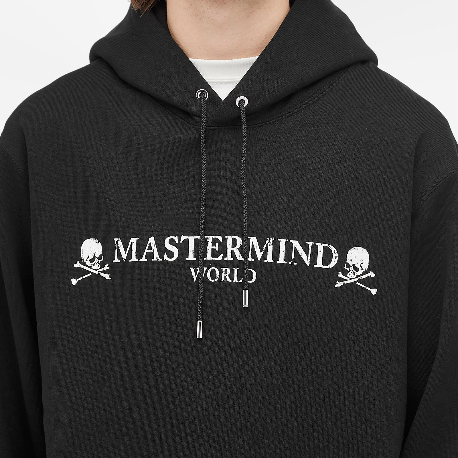 MASTERMIND WORLD Logo Hoodie Black | END. (HK)