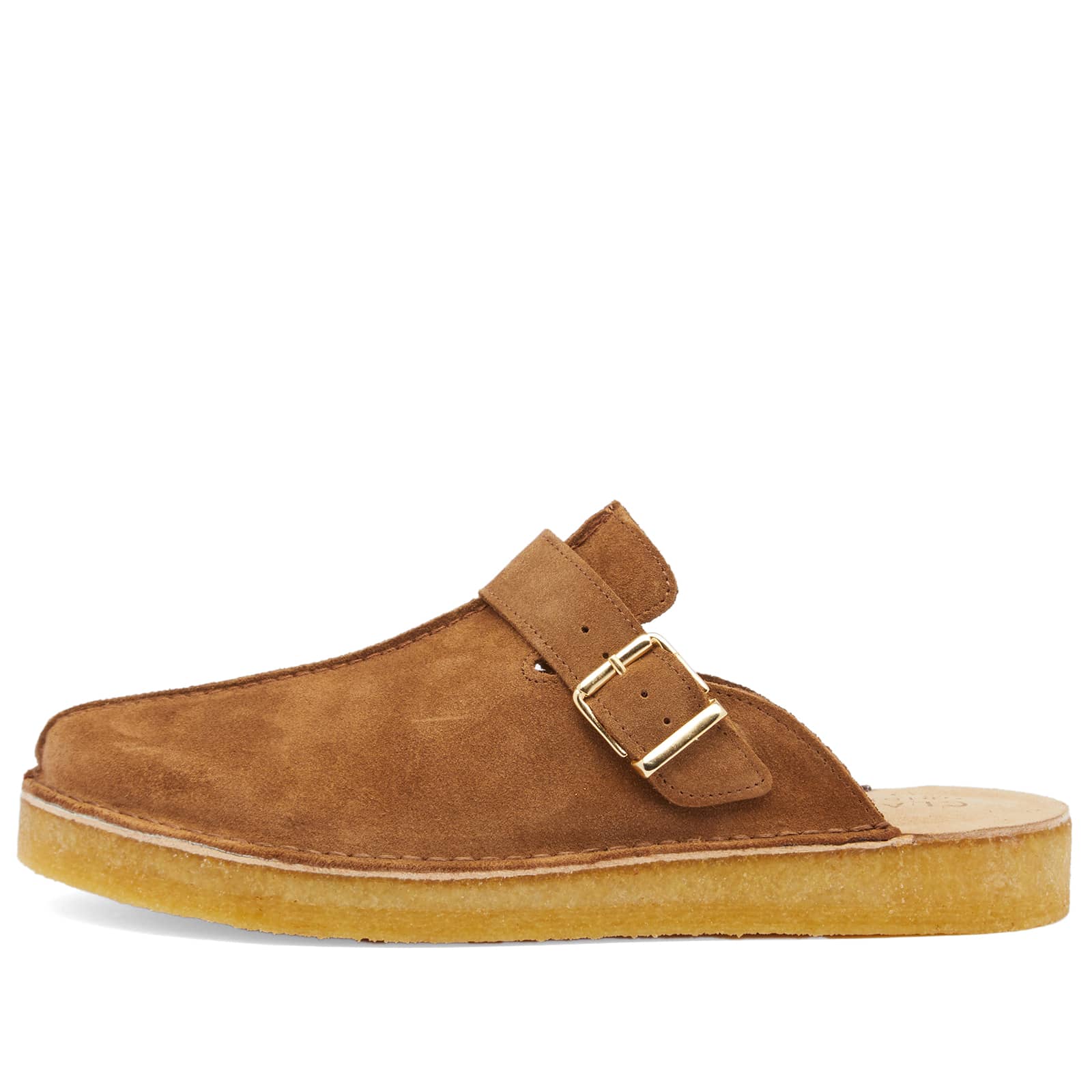 Clarks Originals Desert Trek Mule Caramel Suede | END. (US)