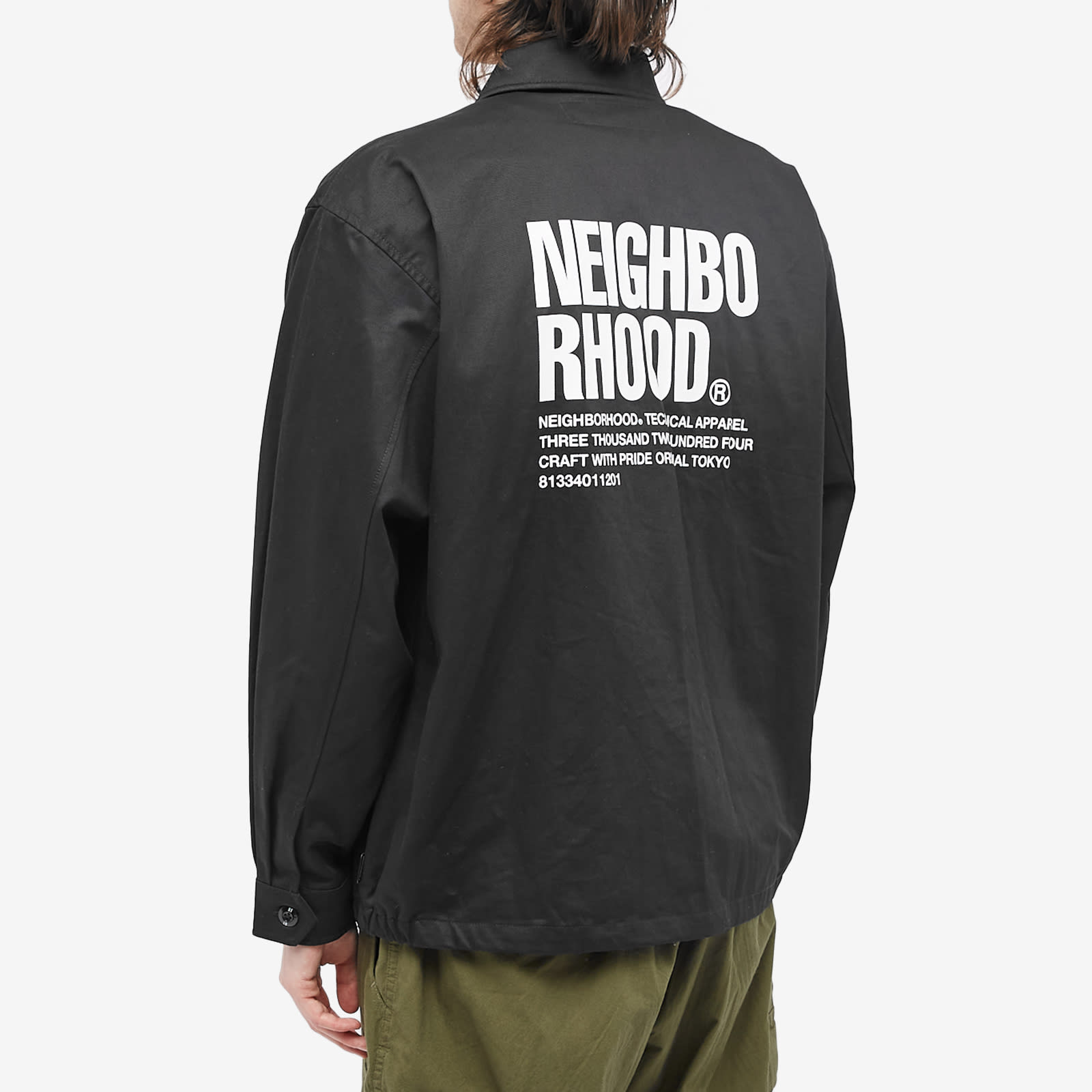 Neighborhood Zip Work Jacket Black | END. (GB)