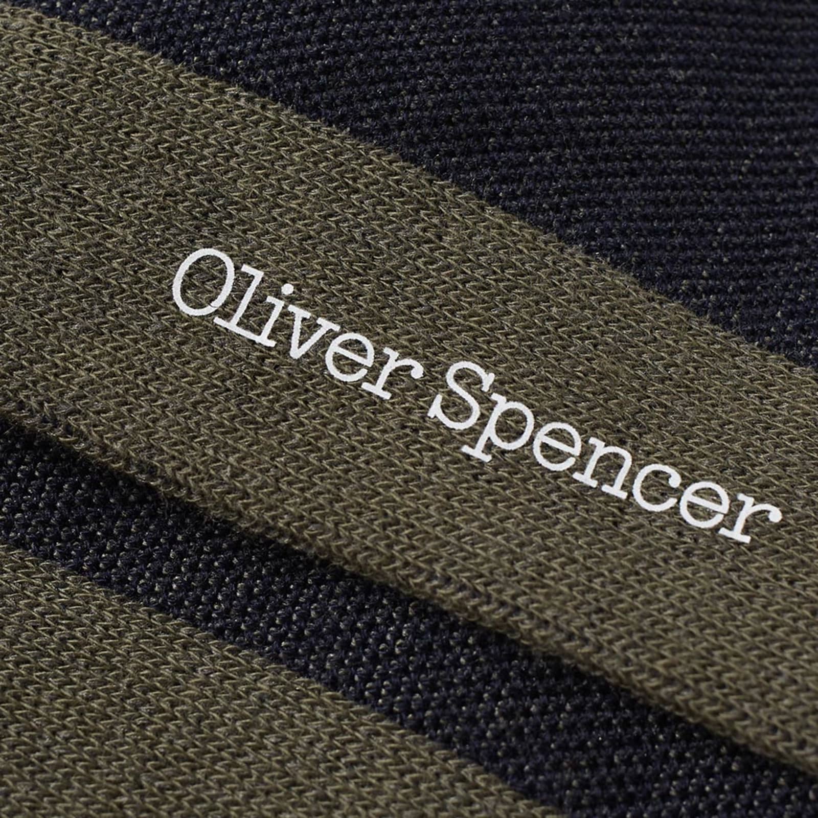 Oliver Spencer Miller Sock Henn Navy | END. (TW)
