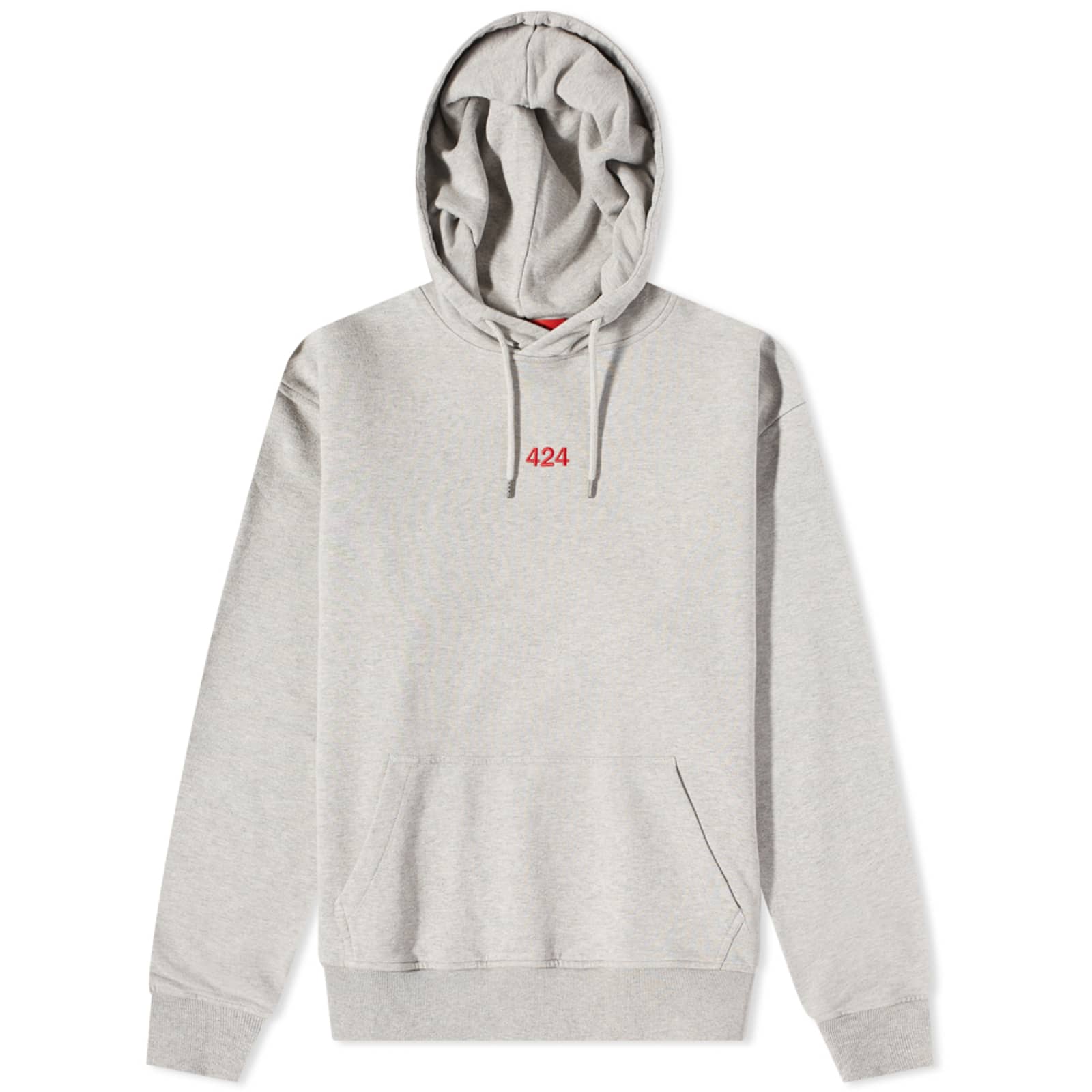 424 Logo Hoodie Grey Marl | END. (US)