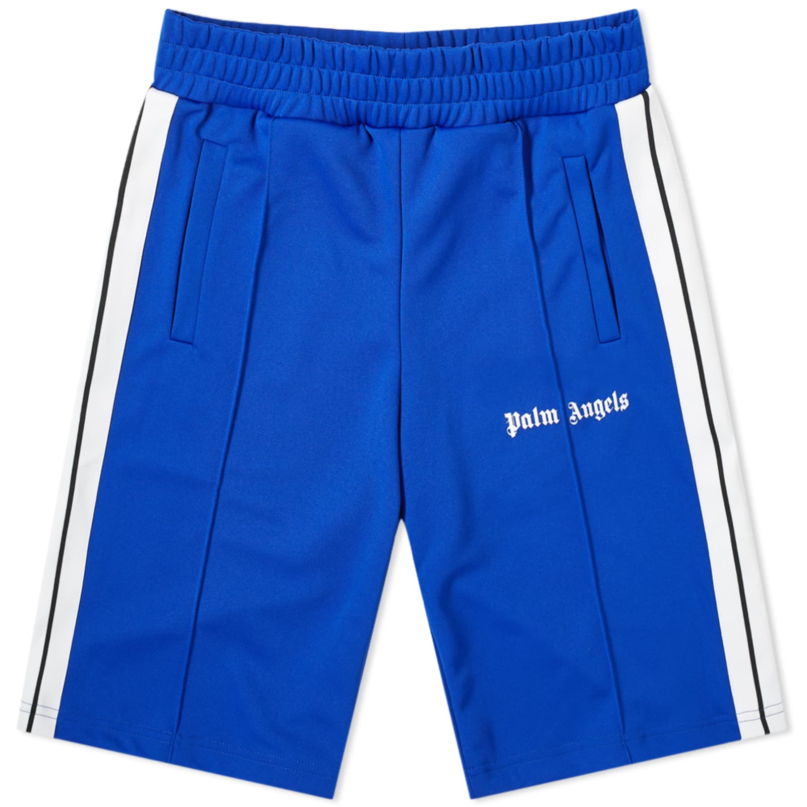 Palm Angels Track Short Blue & White | END. (GB)