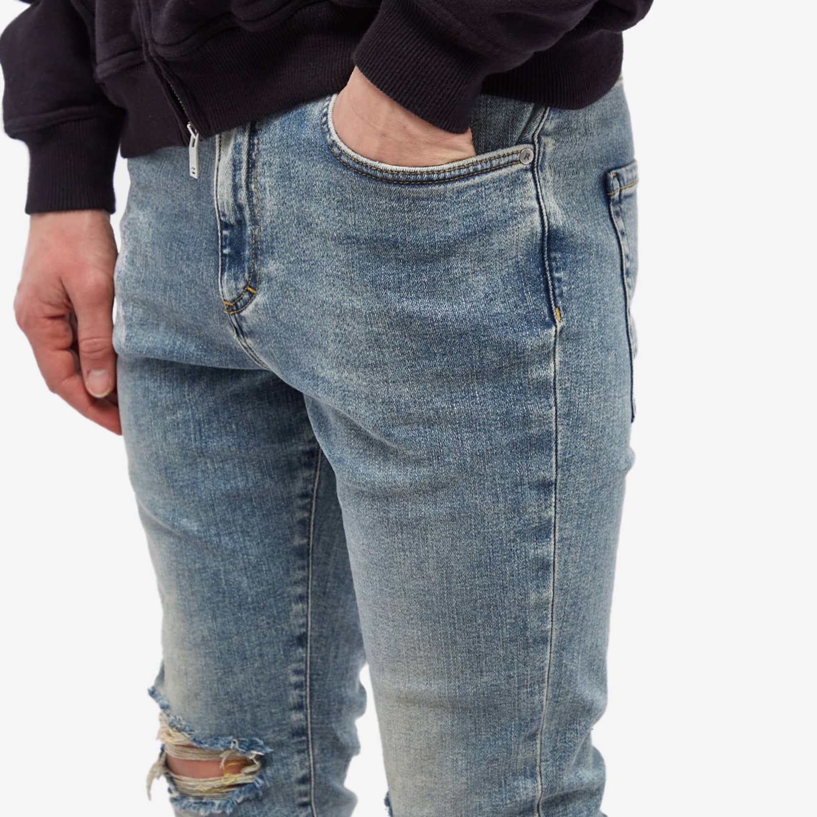 Represent Destroyer Jeans Blue | END.