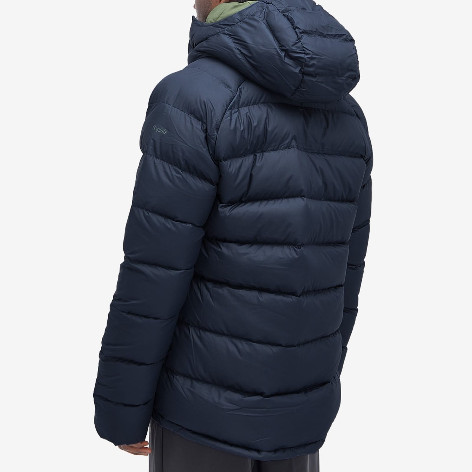 Haglöfs Rosson Down Hooded Jacket Tarn Blue | END. (US)