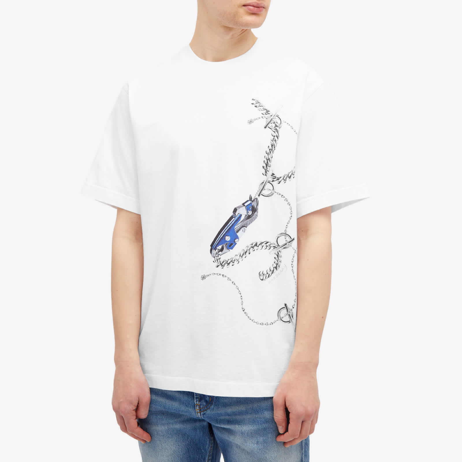 Burberry Chain Print T-Shirt Knight | END. (US)