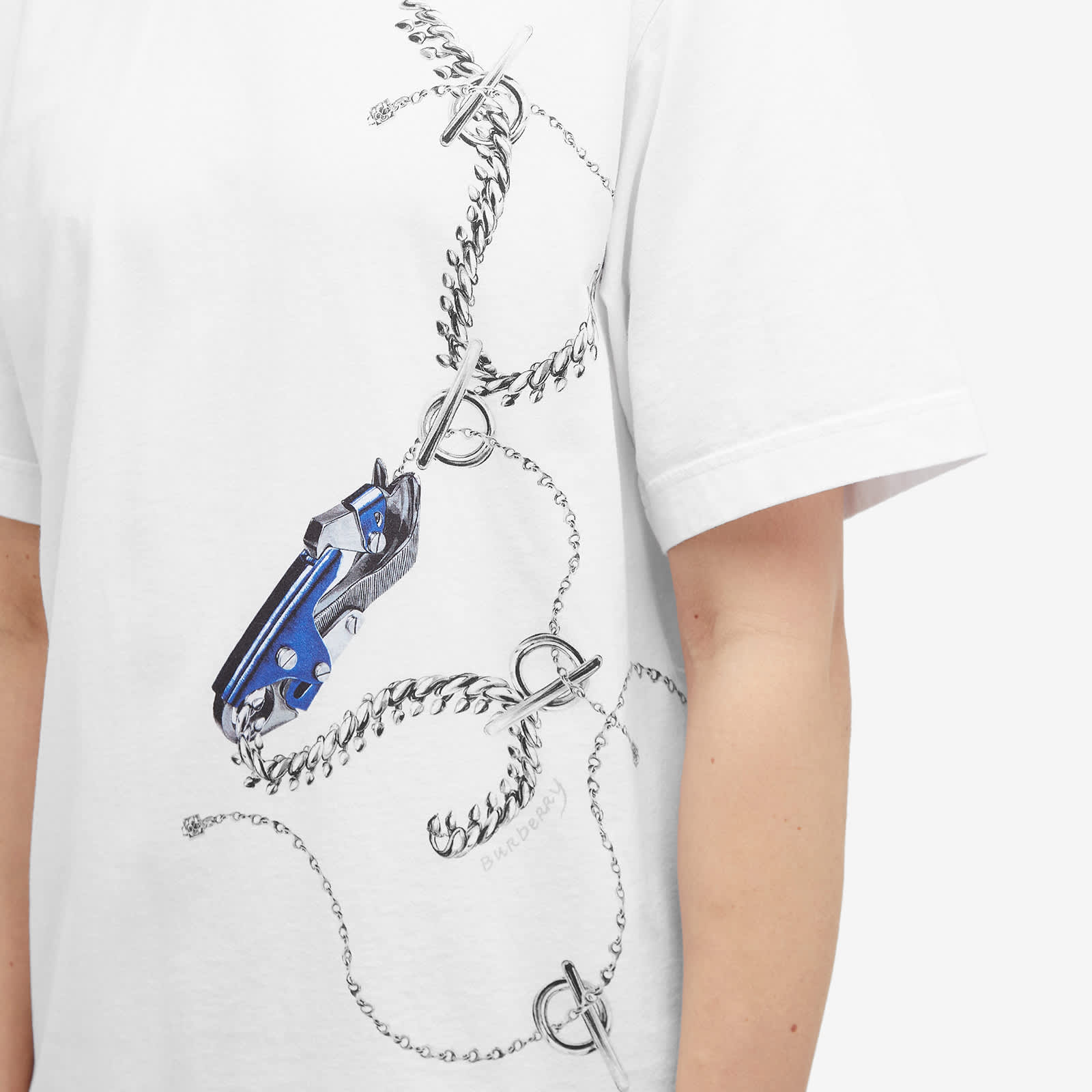 Burberry Chain Print T-Shirt Knight | END. (US)