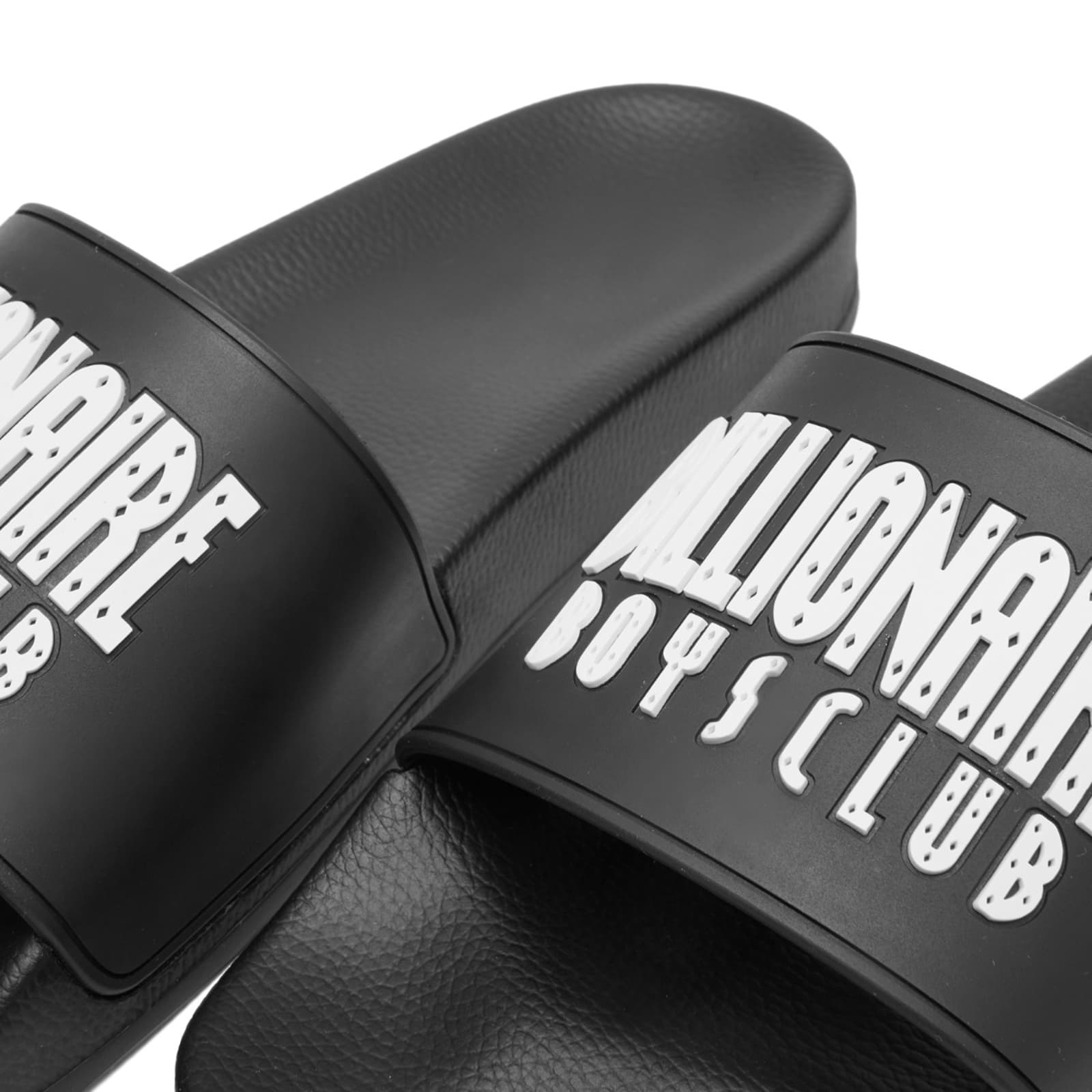 Billionaire Boys Club Straight Logo Sliders Black | END. (US)