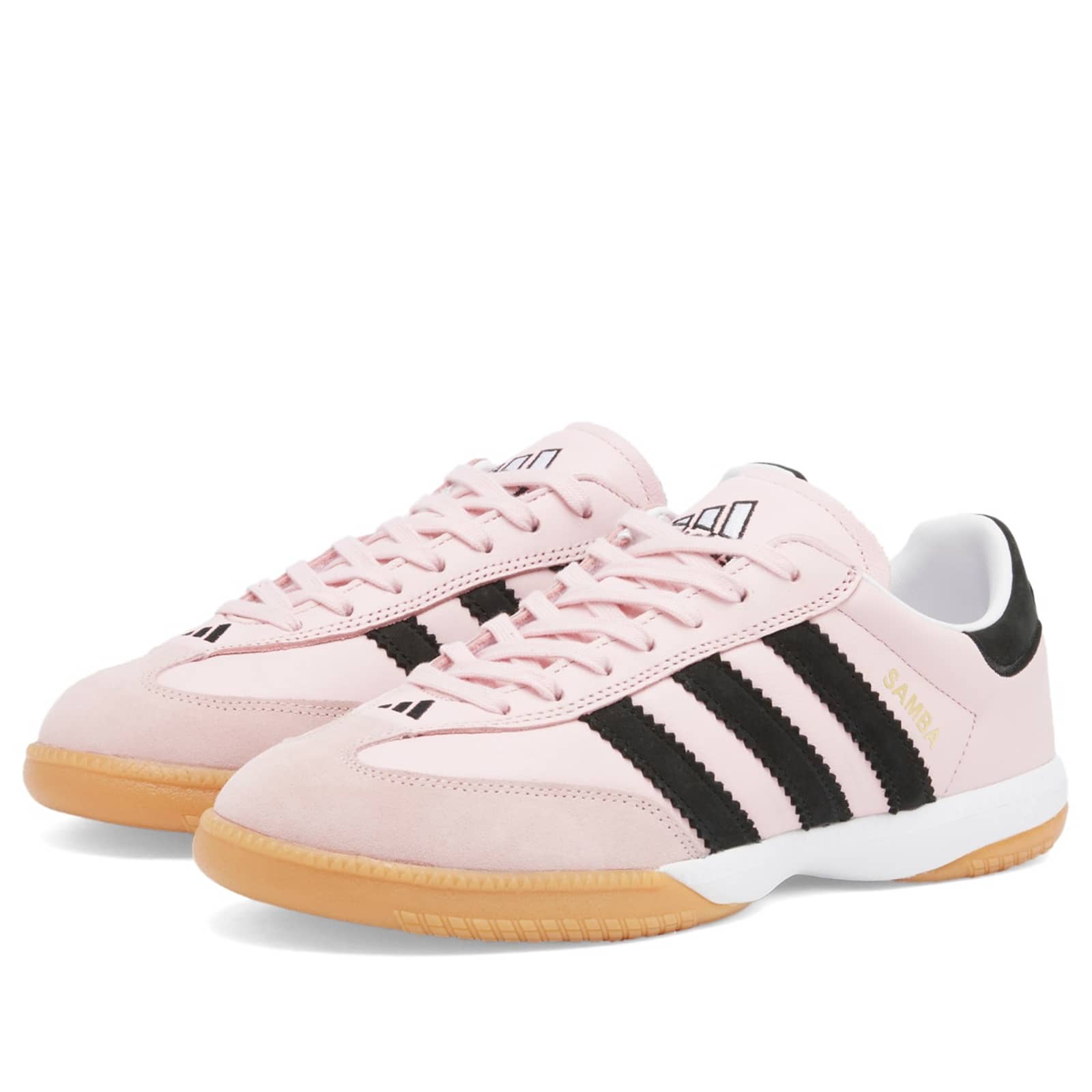adidas Samba Mn Sneaker Clear Pink, Core Black & Gum | END. (US)