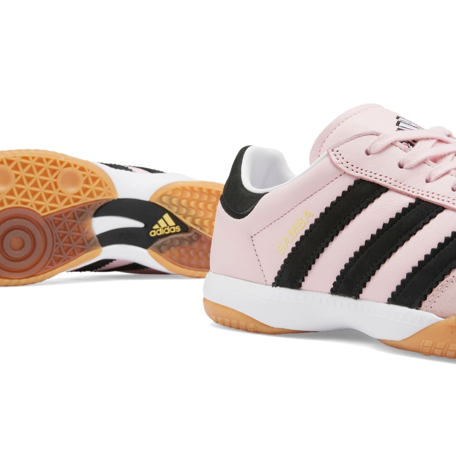 adidas Samba Mn Sneaker Clear Pink, Core Black & Gum | END. (US)
