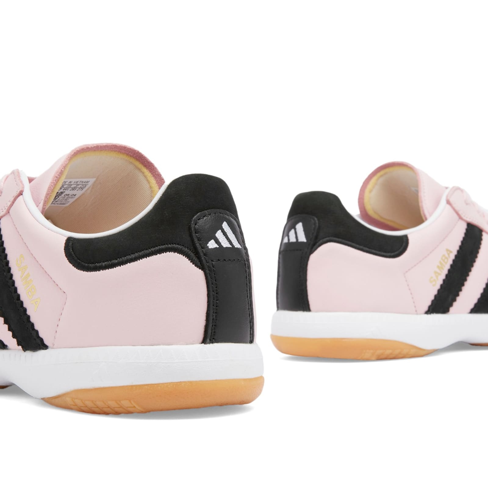 adidas Samba Mn Sneaker Clear Pink, Core Black & Gum | END. (US)