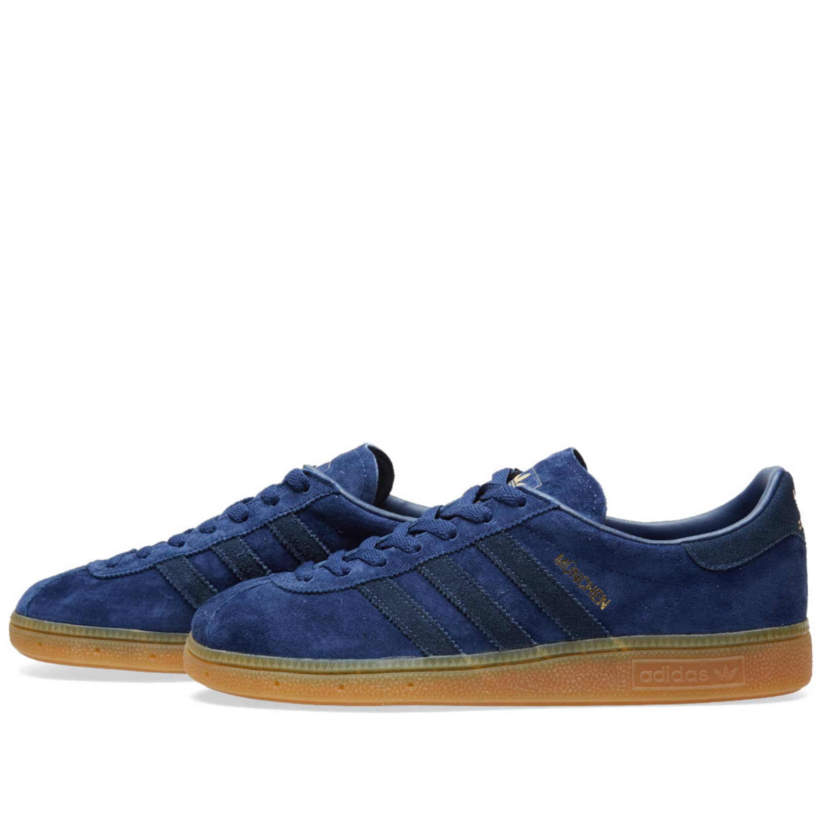 Adidas Munchen Dark Blue & Gum | END. (GB)